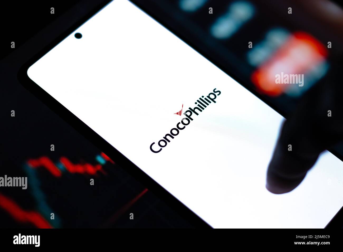 Conocophillips logo hi-res stock photography and images - Alamy