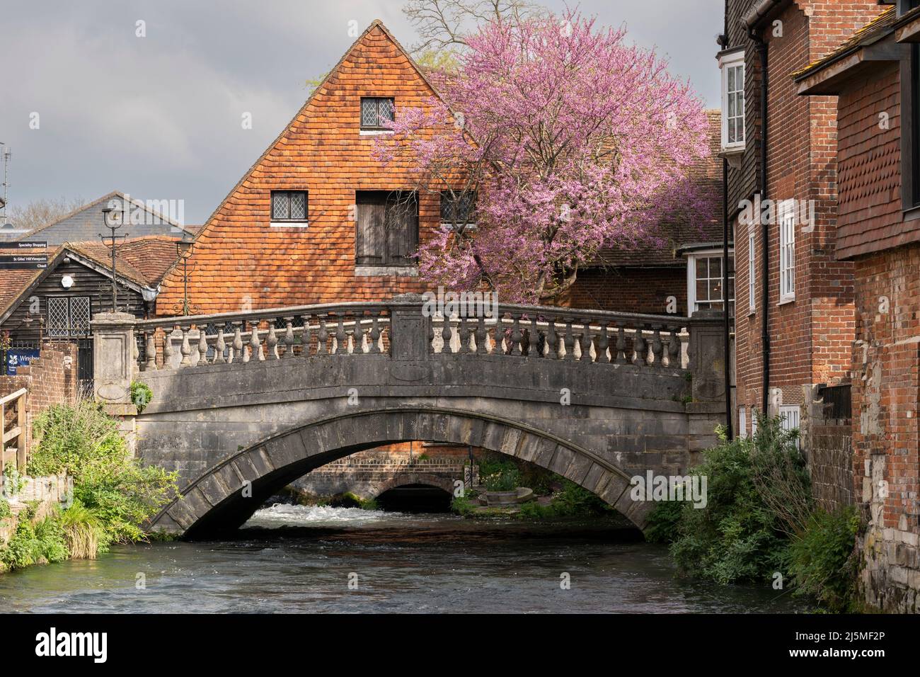 Spring time at the Winchester City Mill - a restored water mill ...