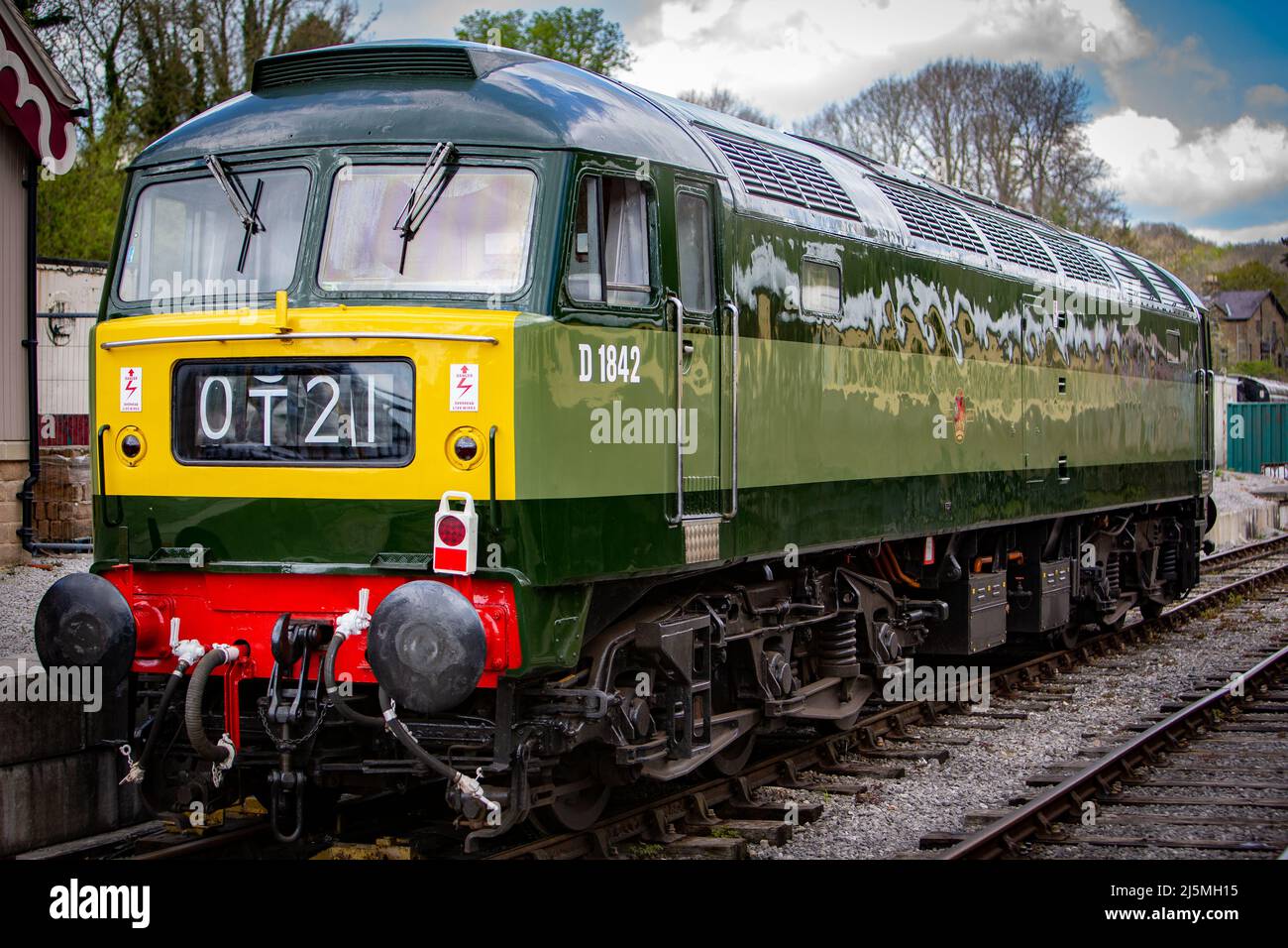 Former BR Class 47 D1842, formerly 47192, operating on the Ecclesbourne ...