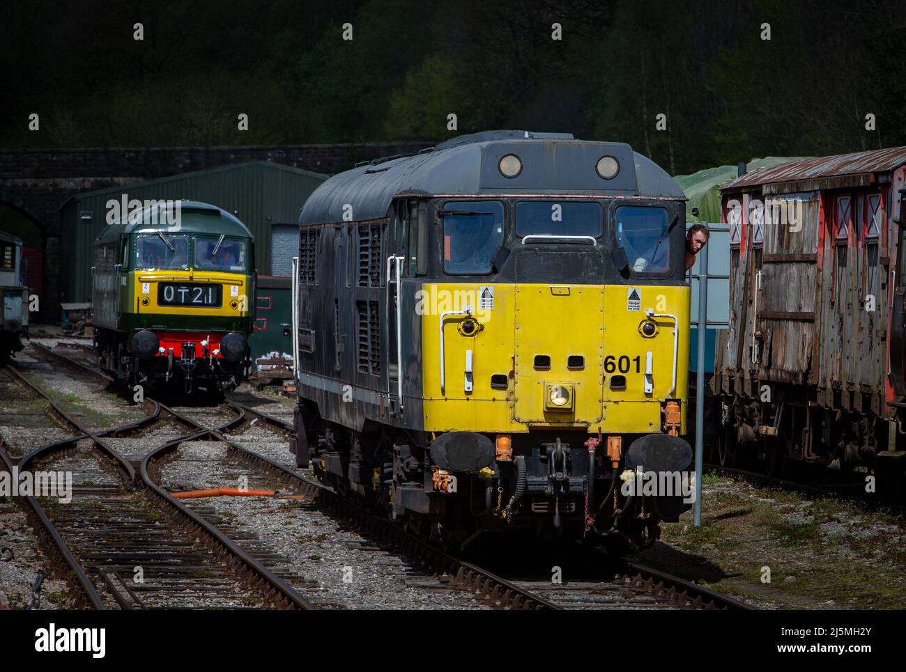 Class 55 diesel locomotive br hi-res stock photography and images - Alamy