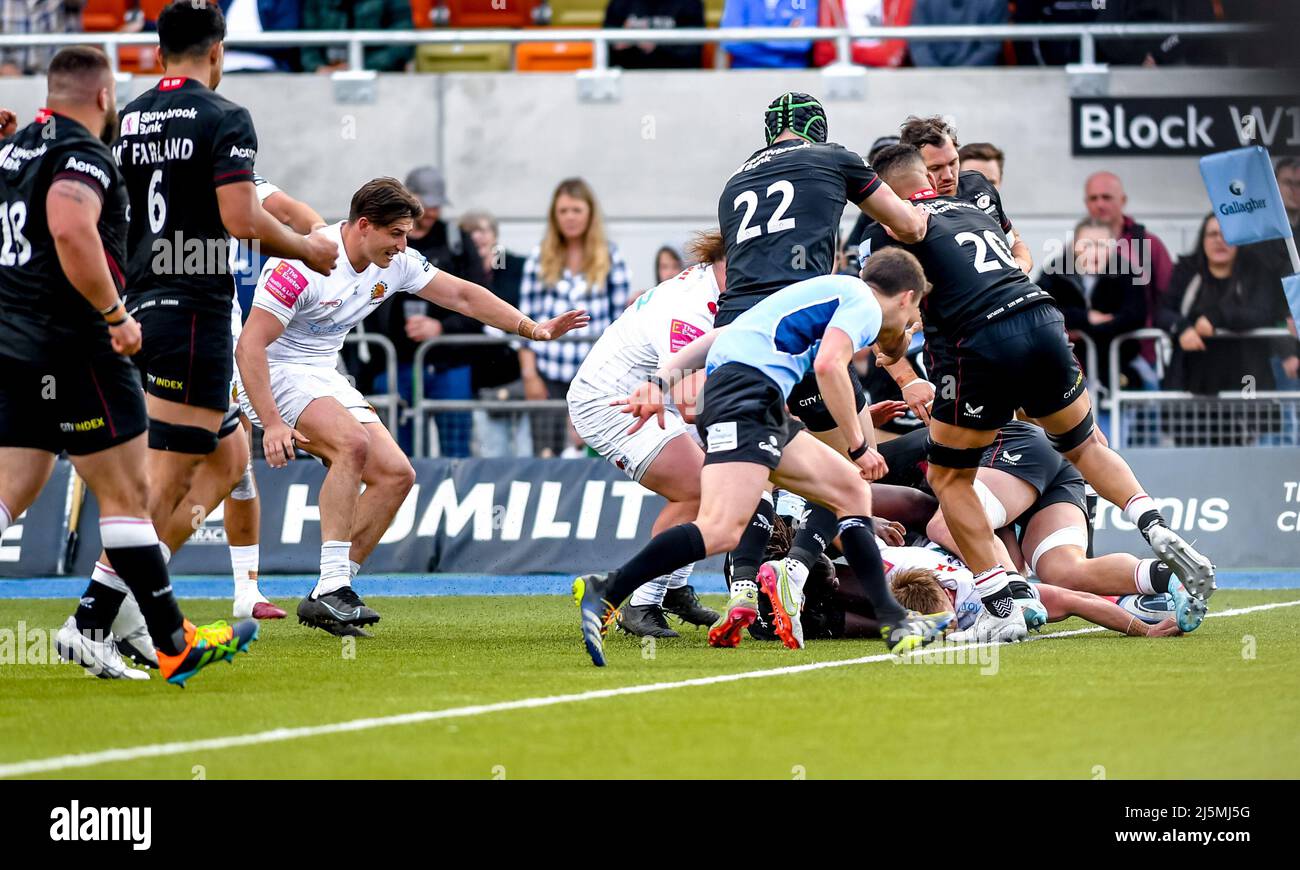 Stu townsend of exeter chiefs hi-res stock photography and images - Alamy