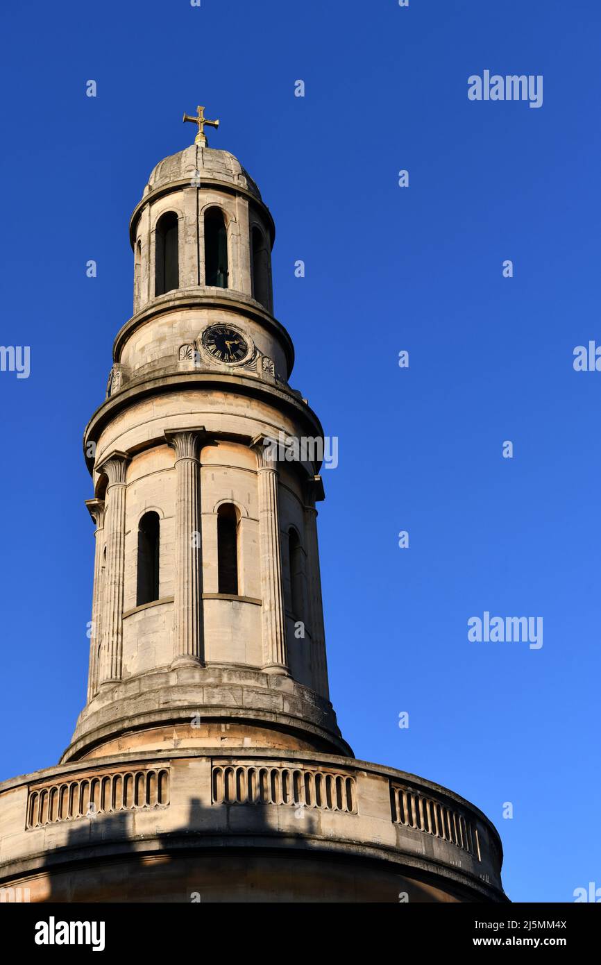 Religion church building architecture marylebone london hi-res stock ...