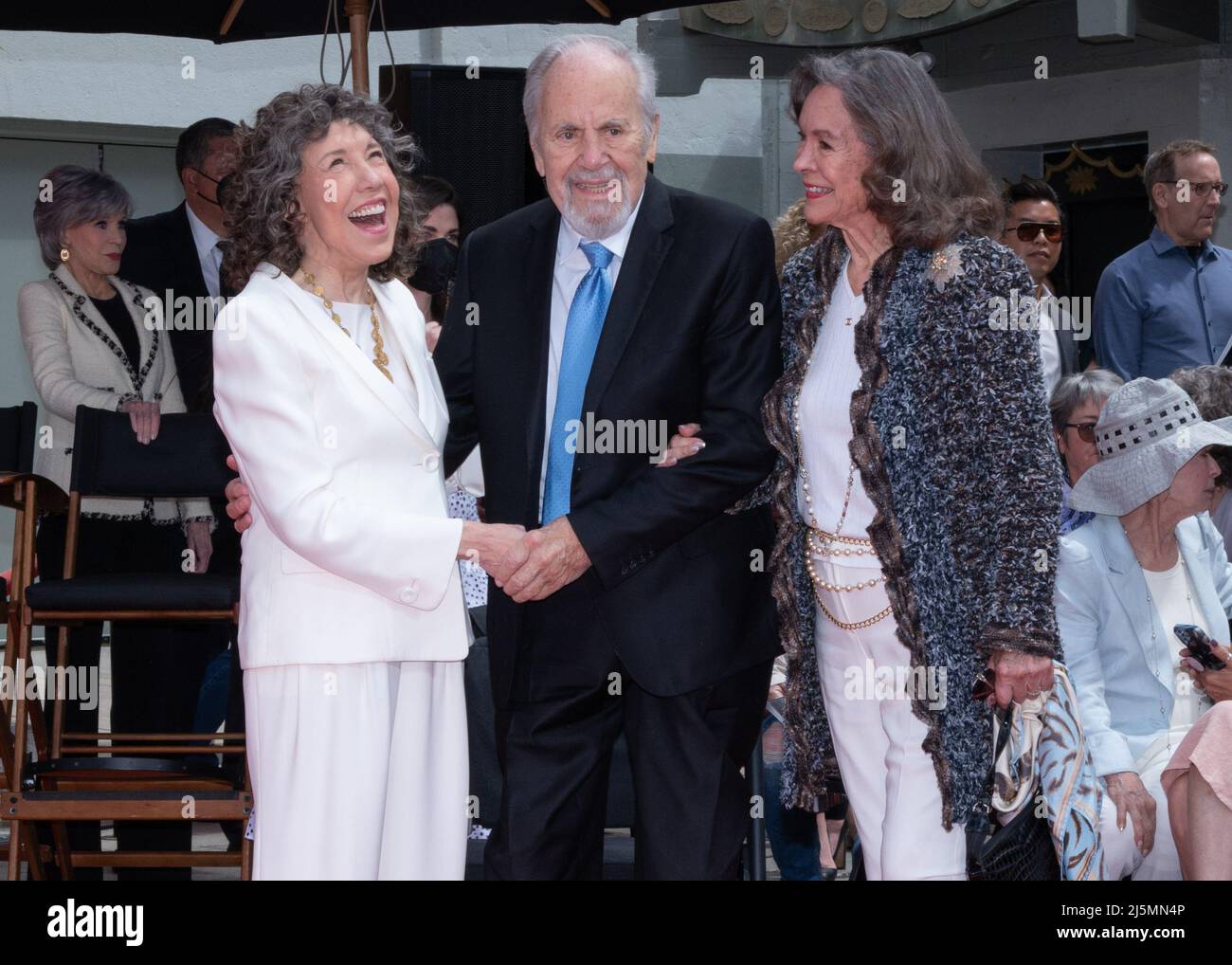 April 22, 2022, Hollywood, Calidfornia, USA: Lily Tomlin, George ...