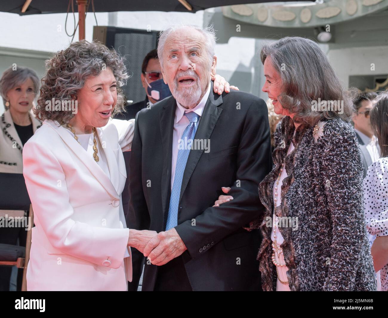 April 22, 2022, Hollywood, Calidfornia, USA: Lily Tomlin, George ...