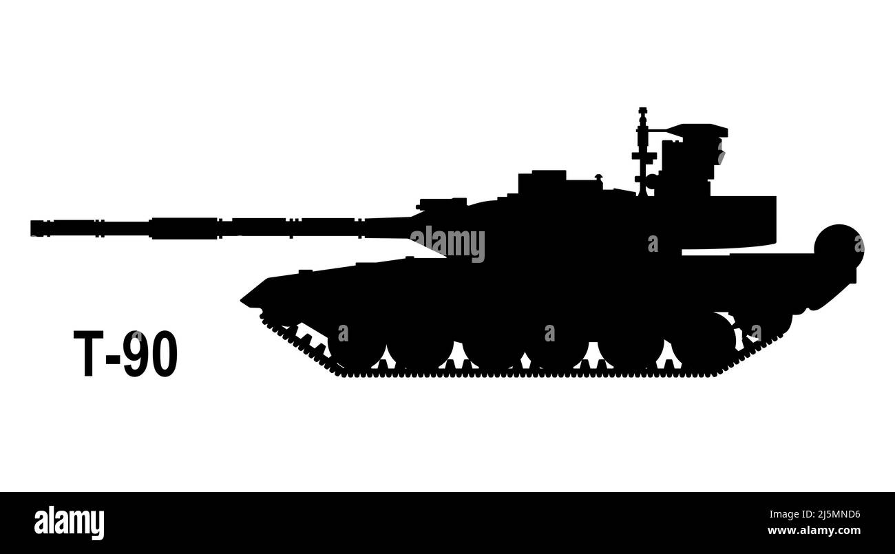 T90 tank Black and White Stock Photos & Images - Alamy