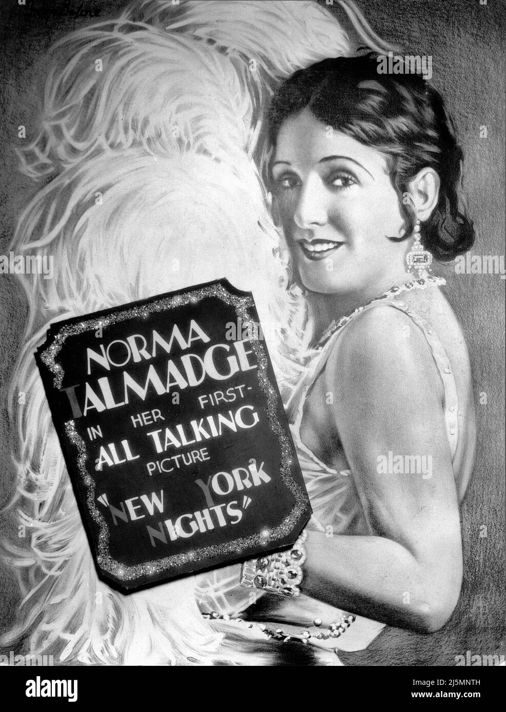Norma talmadge movie poster Black and White Stock Photos & Images - Alamy