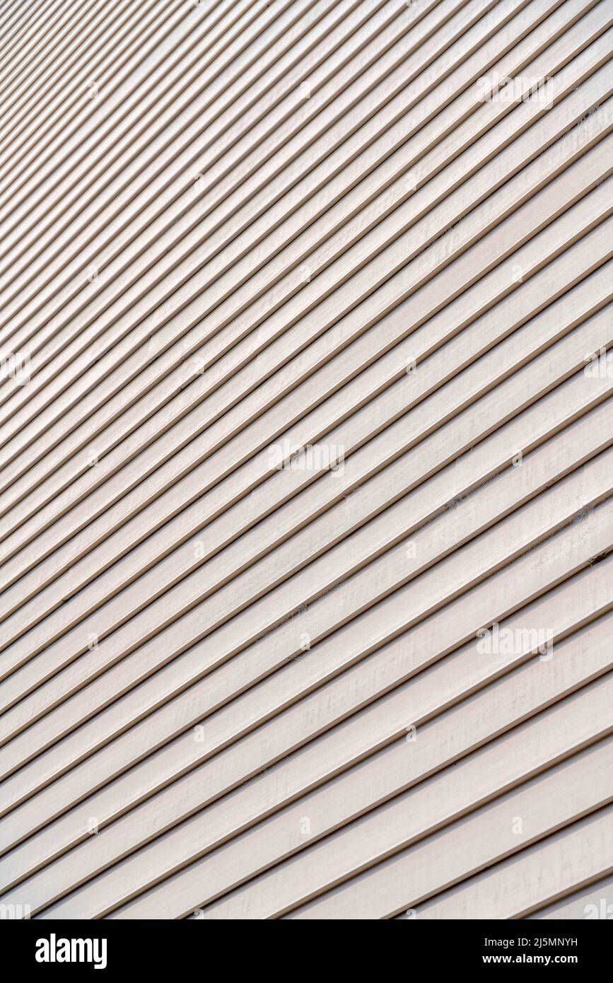 Beige wood vinyl lap siding at San Francisco, California Stock Photo ...