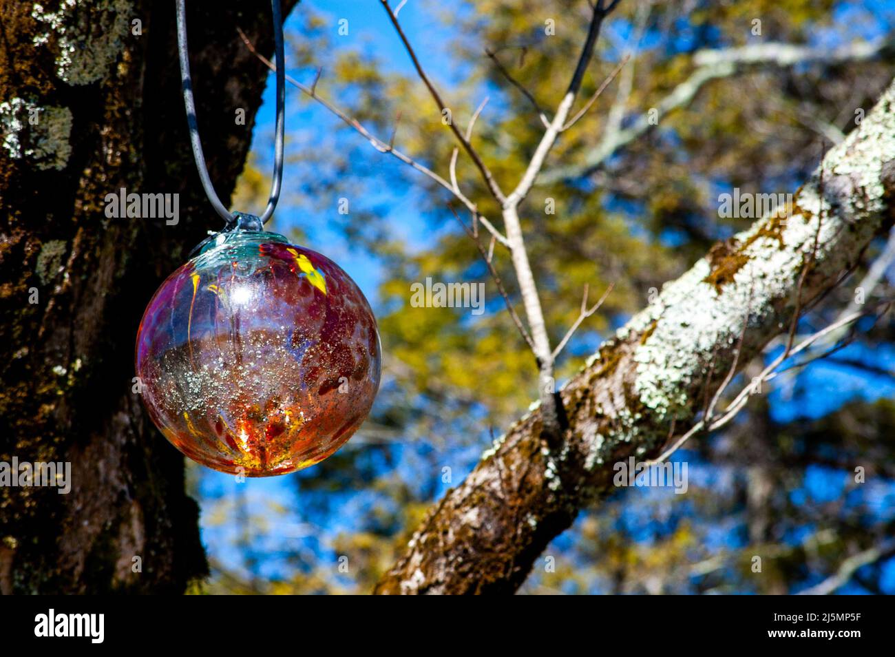 Glass Orb Outdoors Stock Photo - Alamy
