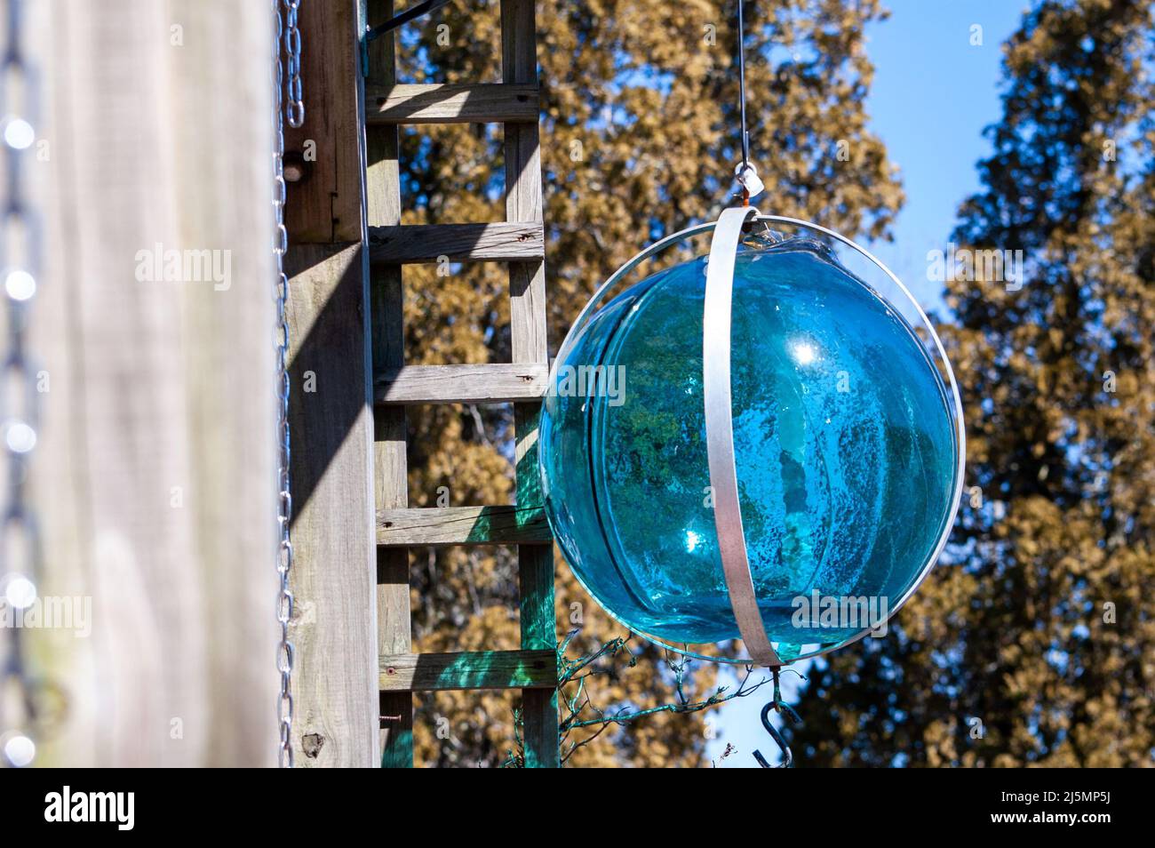 Glass Orb Outdoor Stock Photo - Alamy