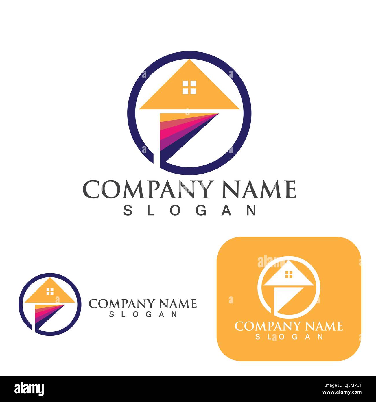 Home and building house logo vector Stock Vector Image & Art - Alamy