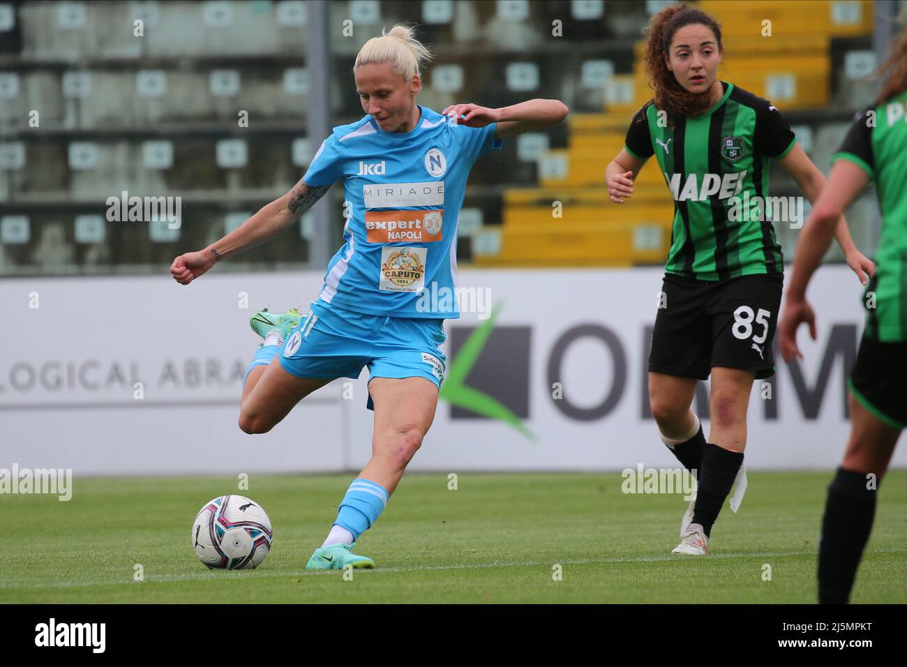 Kaja Erzen of NAPOLI FEMMINILE in action during the Serie A Women match ...