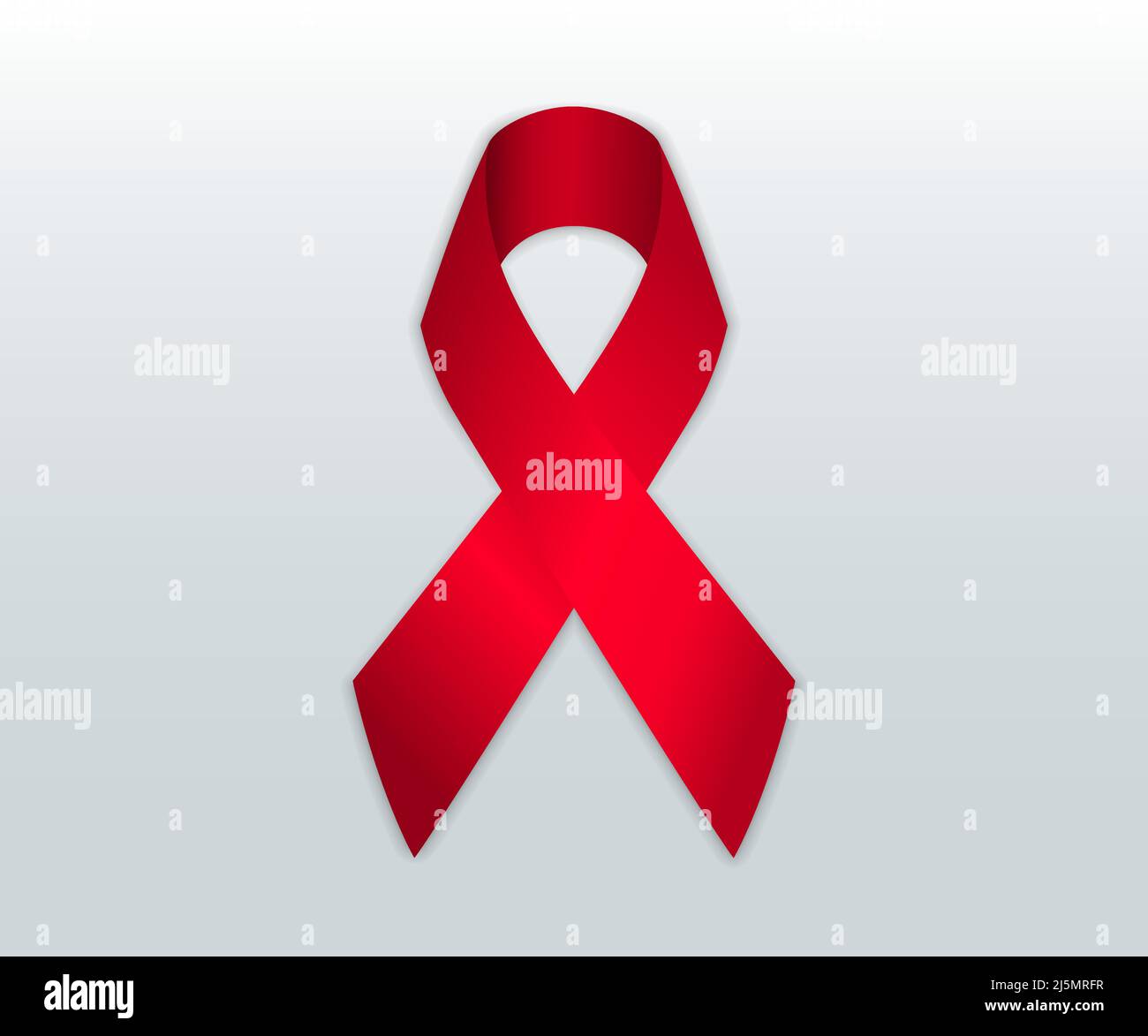 Aids awareness ribbon red ribbon hi-res stock photography and images ...