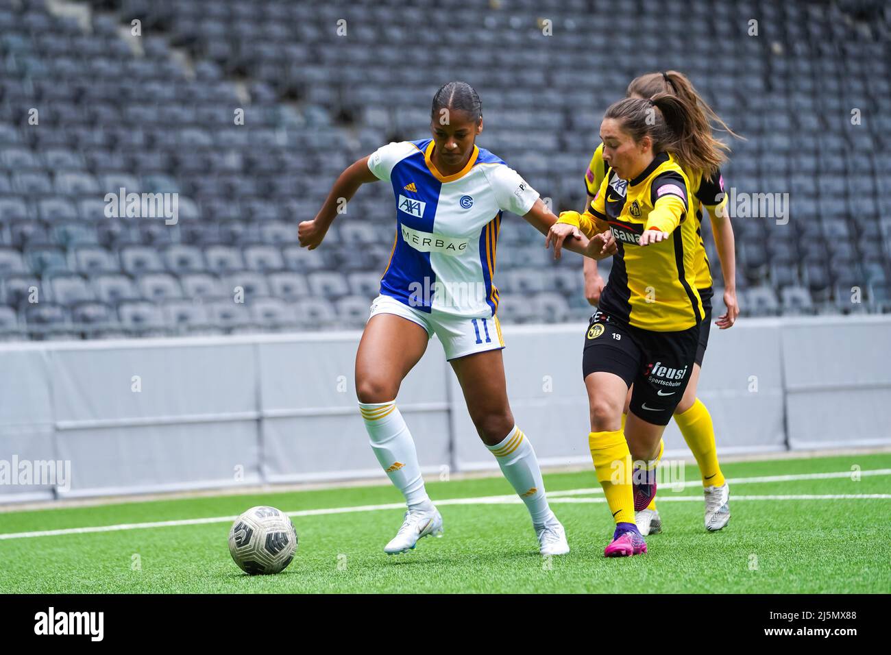 April 24, 2022, Bern, Wankdorf, AXA Women's Super League: BSC YB-Frauen ...