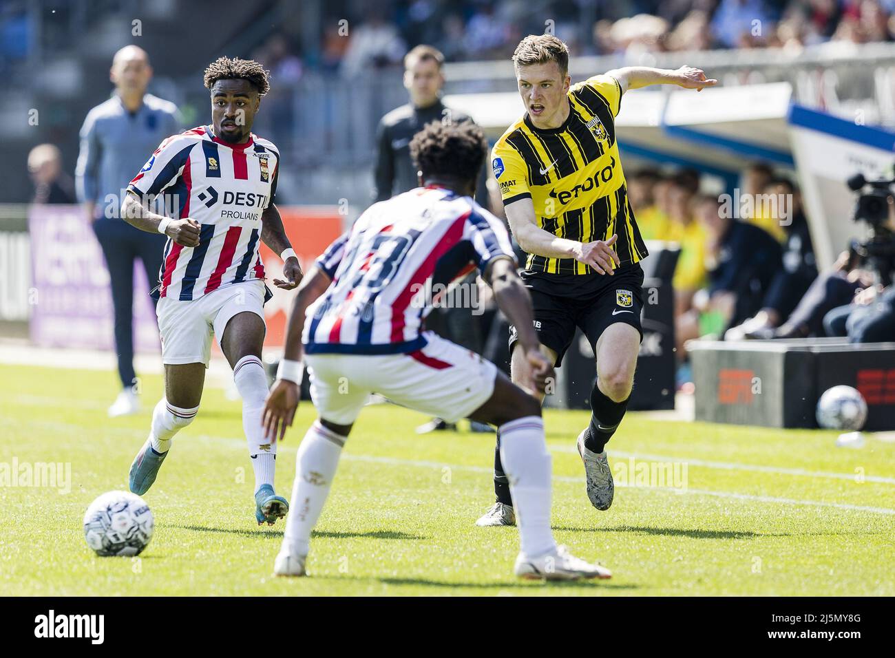 TILBURG - 24-04-2022, Koning Willem II stadion. Dutch football ...