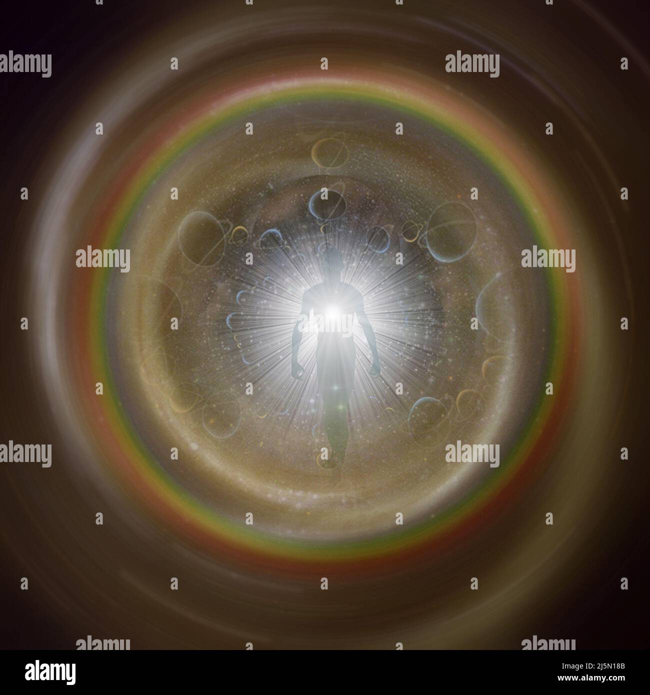 Spirit of Eternity. 3D rendering Stock Photo - Alamy