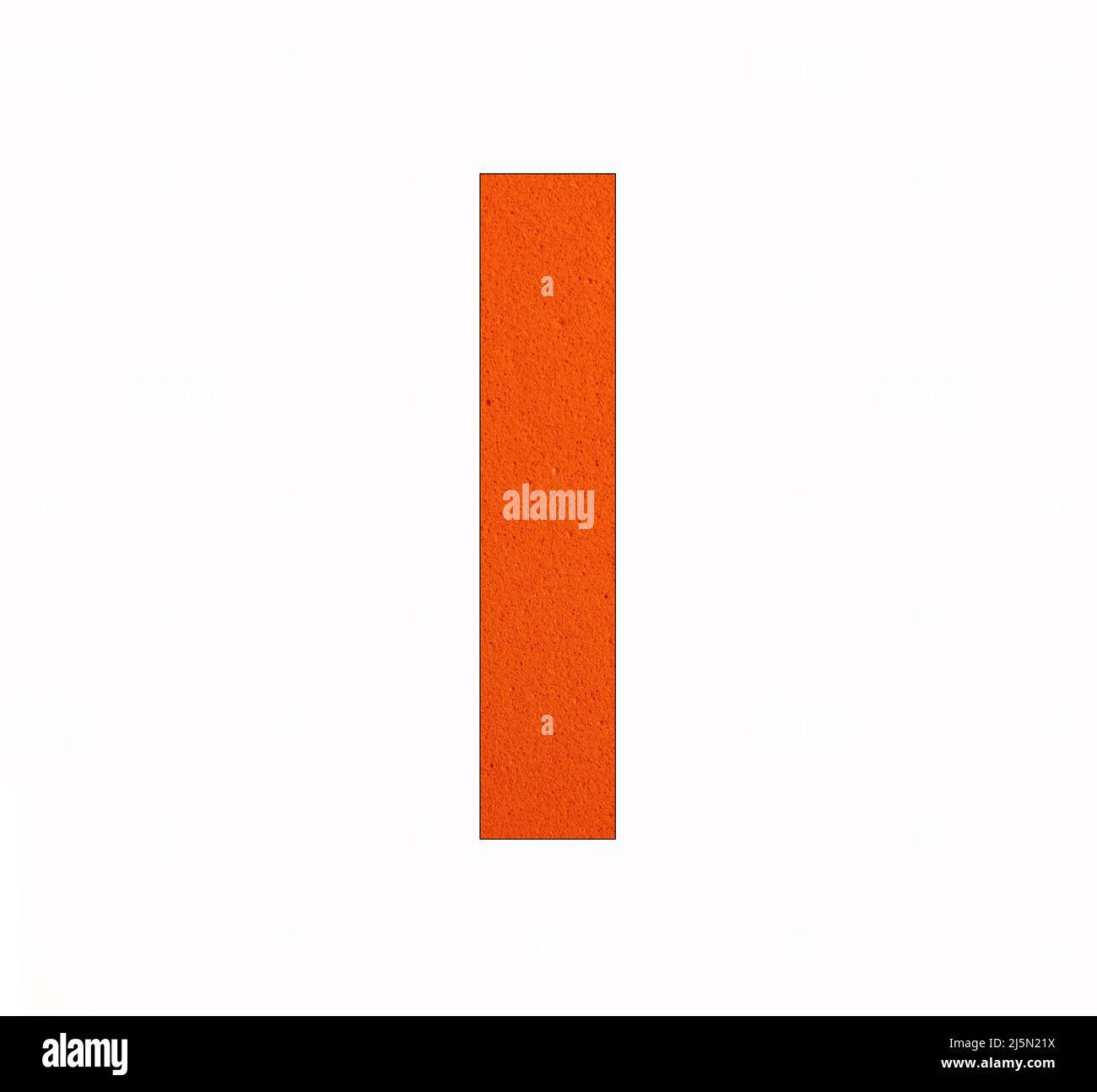 Letter I alphabet on foamy rubber background Stock Photo - Alamy