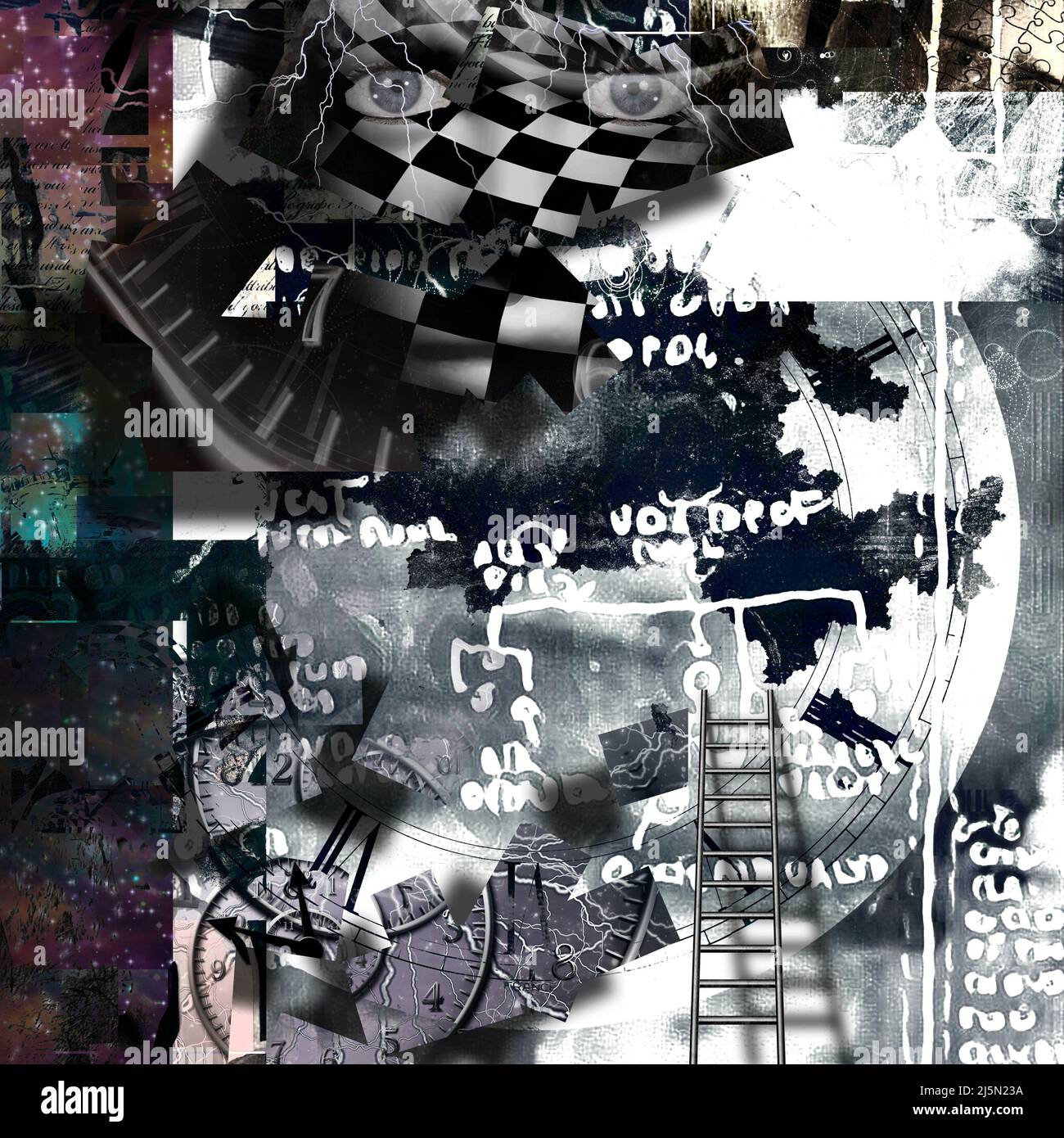 Abstract symbolic art. 3D rendering Stock Photo - Alamy