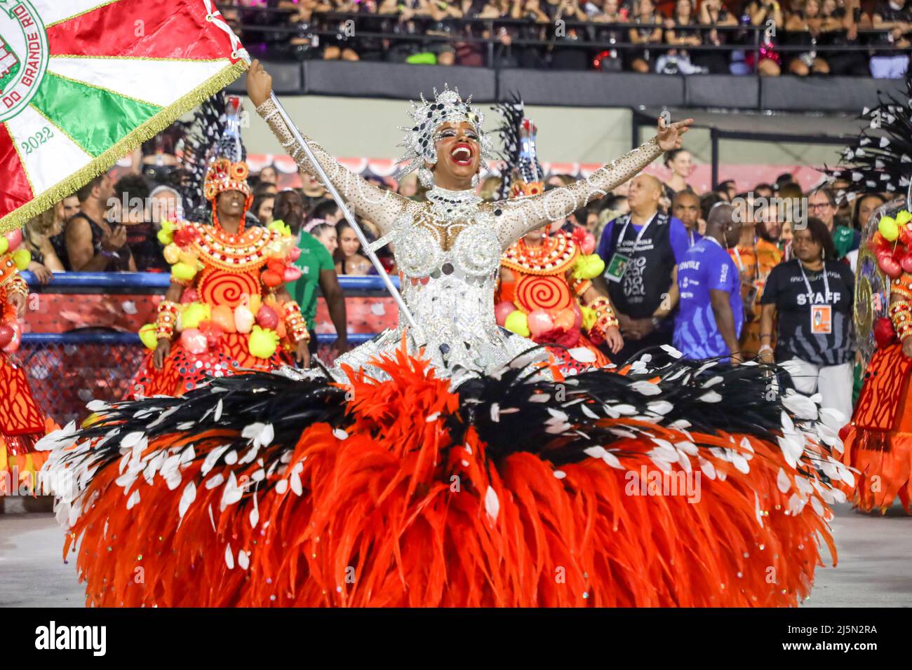 April 24, 2022, RIO DE JANEIRO, RIO DE JANEIRO, BRAZIL: Members of ...