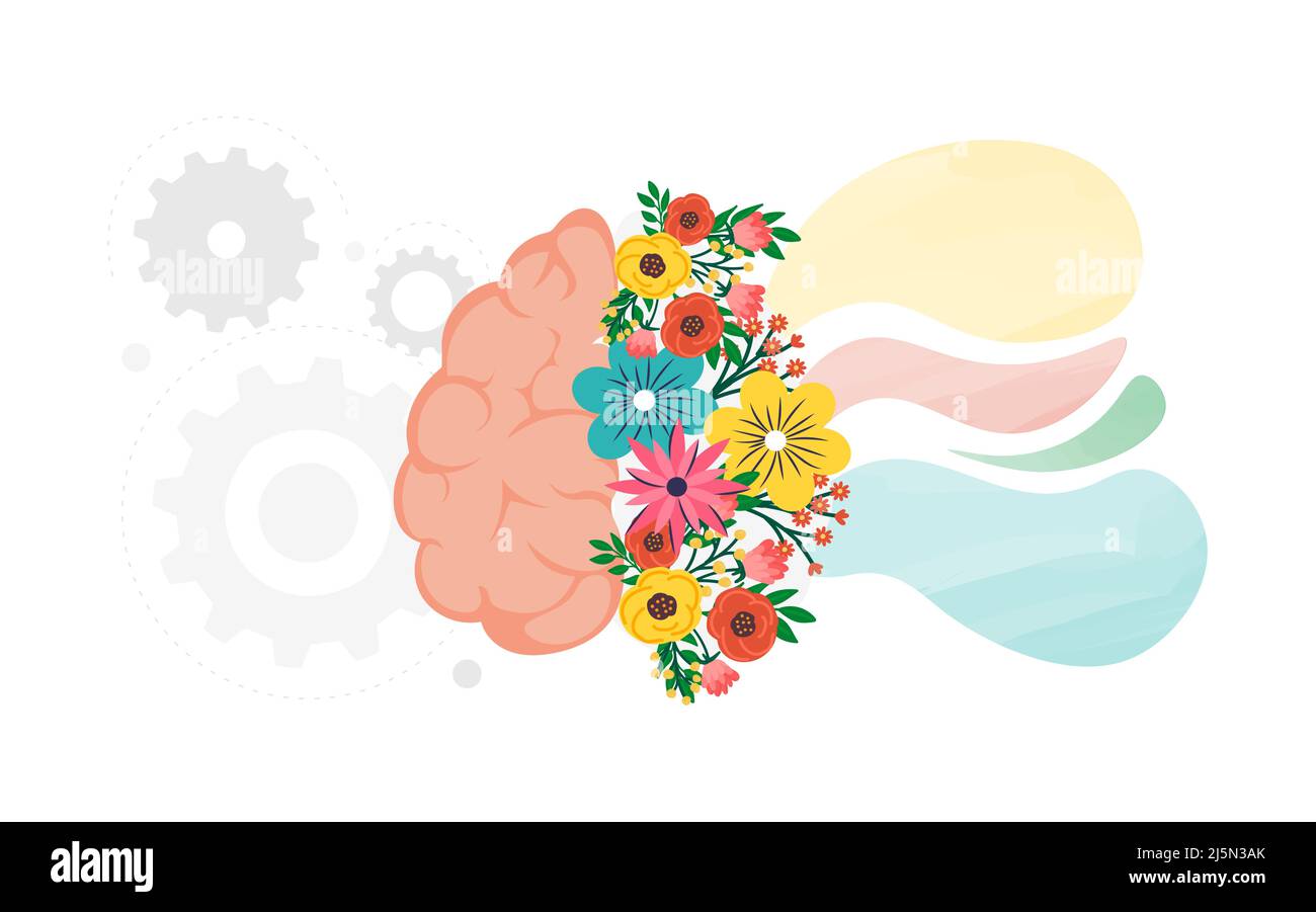 Human brain concept Stock Vector Image & Art - Alamy