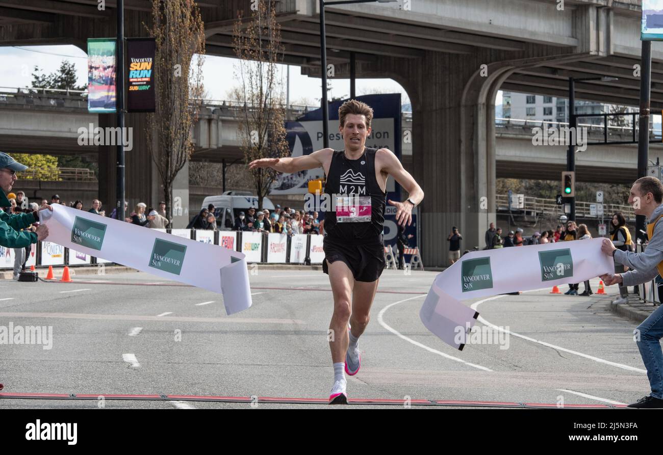 Vancouver, British Columbia, Canada. 24th Apr, 2022. Vancouver Olympian ...