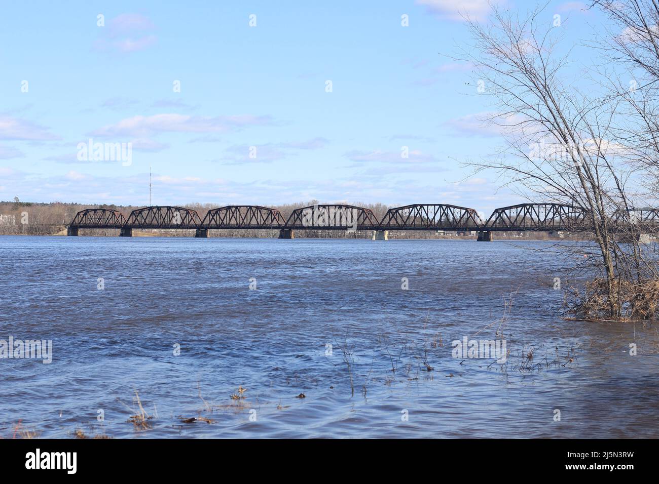 landscape in new brunswick canada Stock Photo - Alamy