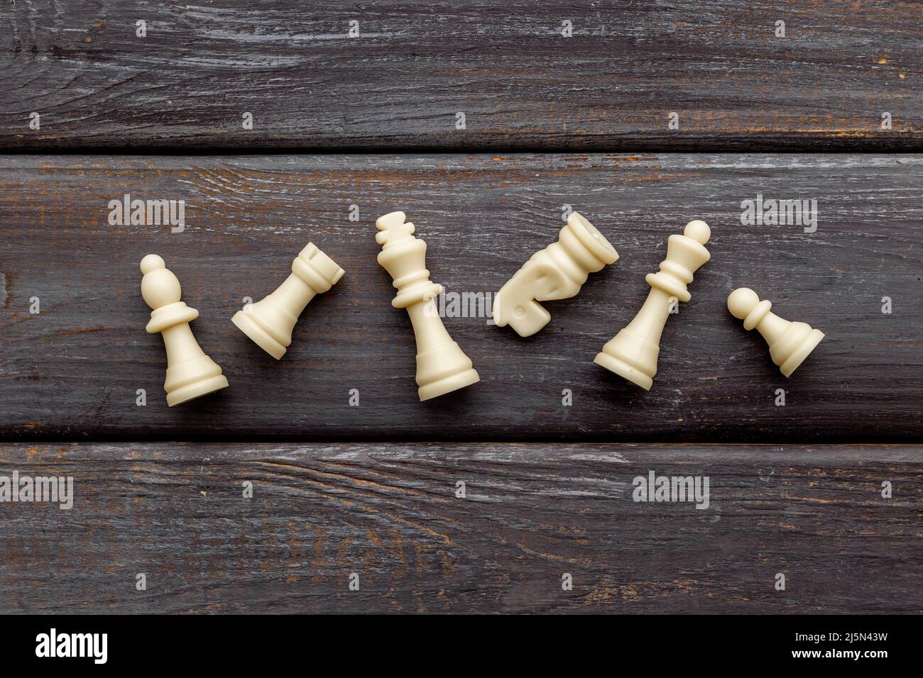 Chess pieces game top view. Chess as business strategy concept Stock ...