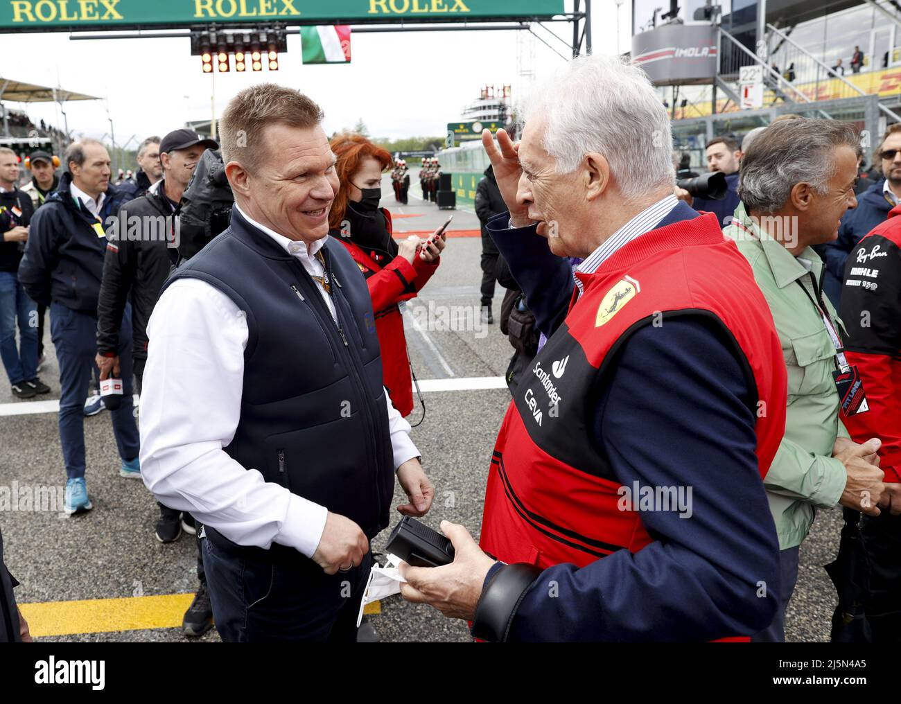 Mika Salo during the Formula 1 Grand Premio del Made in Italy e dell ...