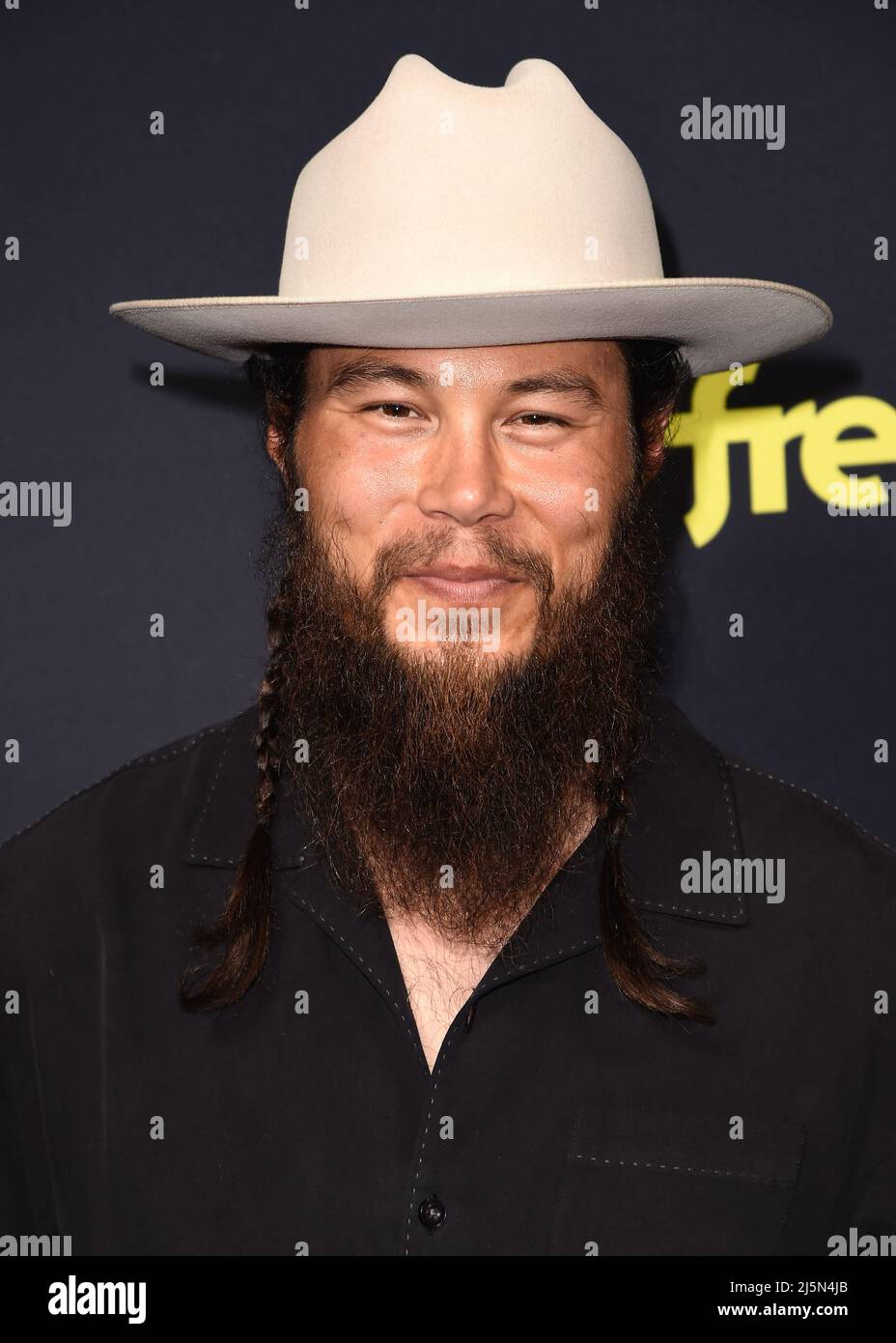 Los Angeles, USA. 24th Apr, 2022. Stephen A. Chang walking on the red carpet at the Los Angeles ...