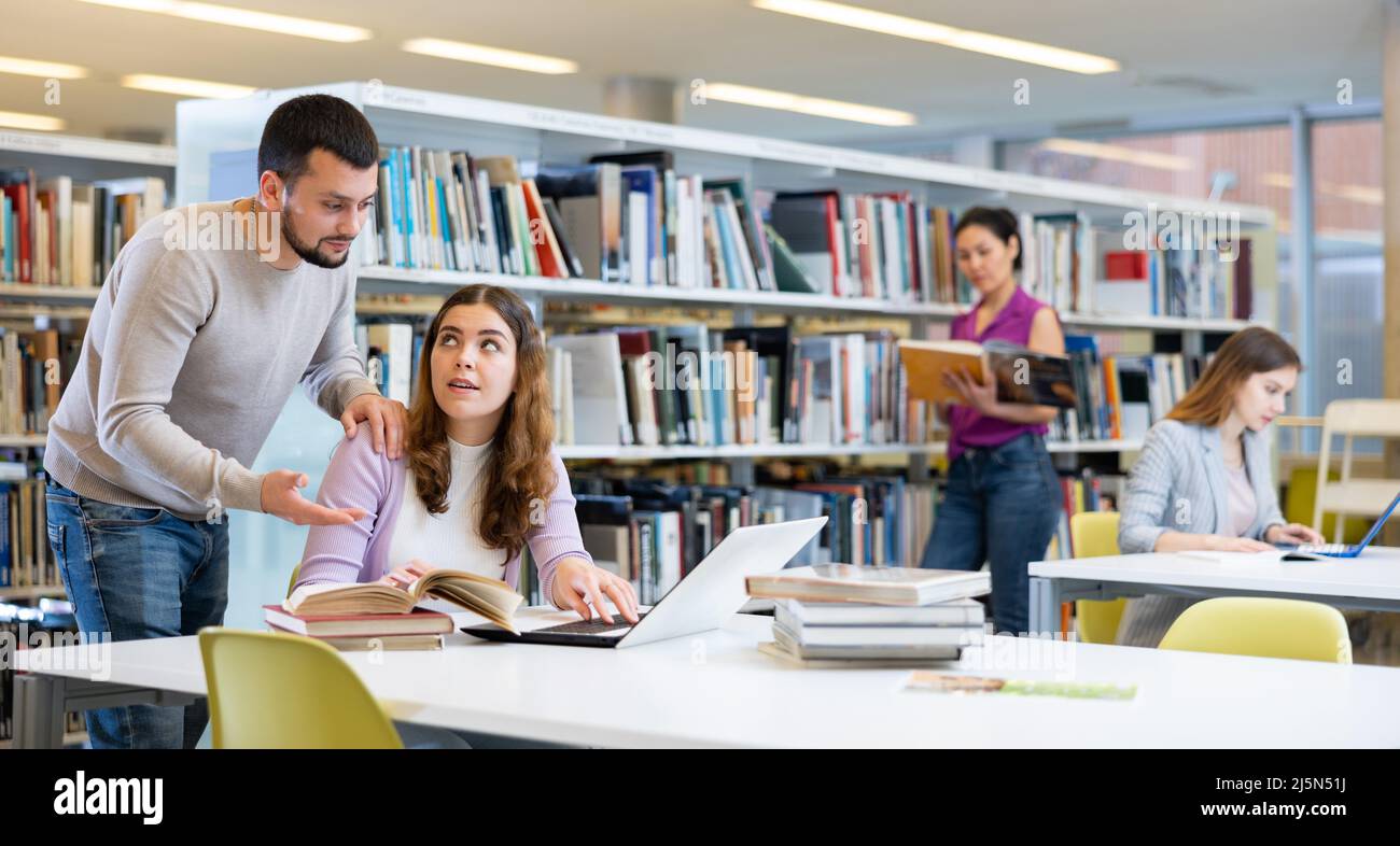 Professional librarian hi-res stock photography and images - Alamy