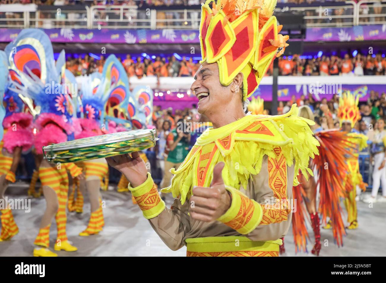 Rio De Janeiro, Brazil . 24th Apr, 2022. Brazilian singer Lexa of ...