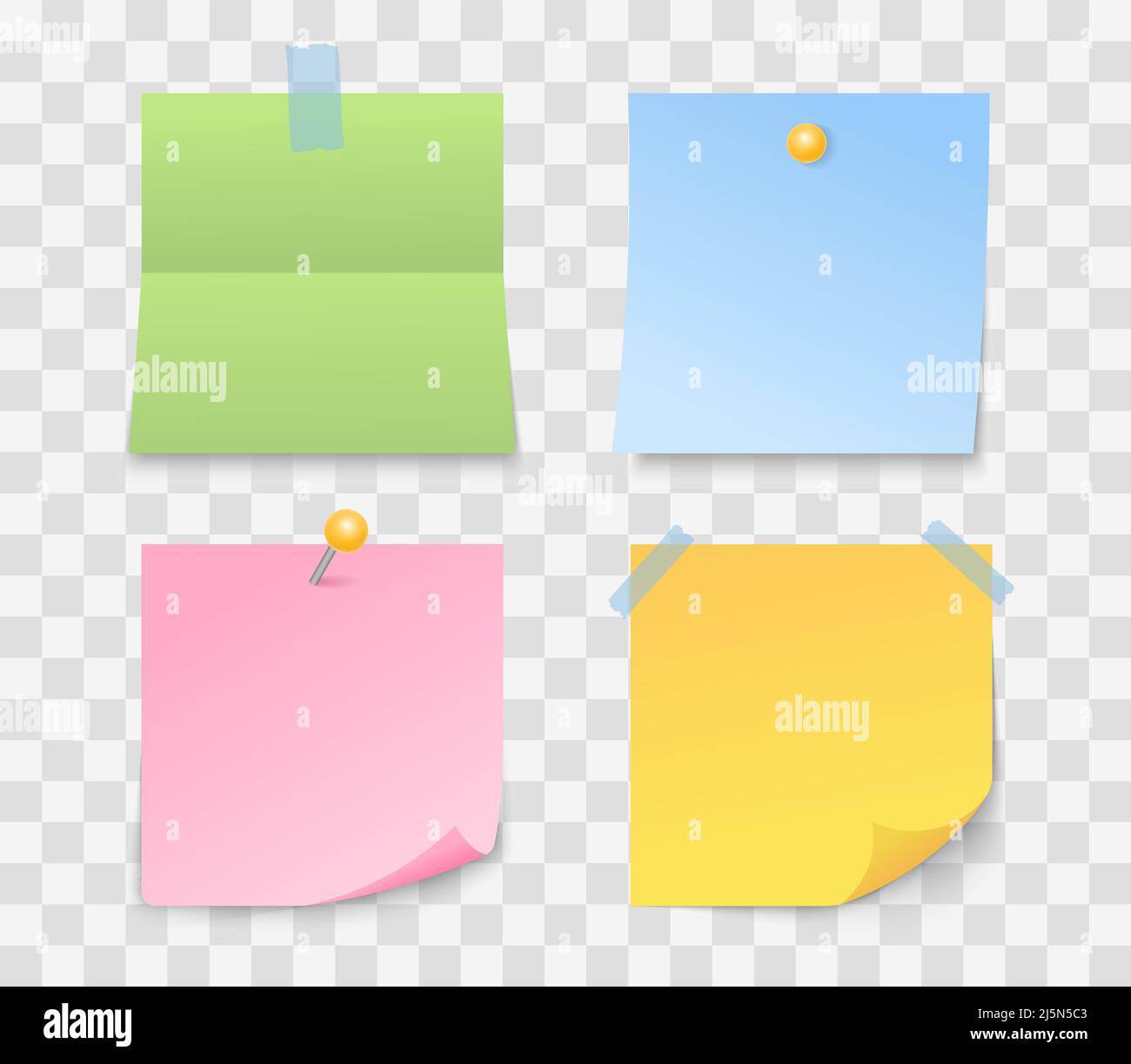 Set of papers Stock Vector Image & Art - Alamy