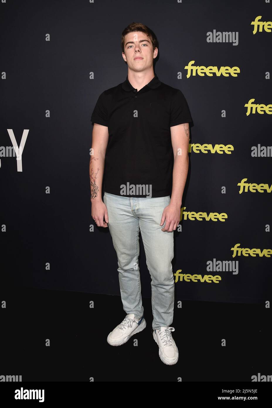 Eamonn Welliver walking on the red carpet at the Los Angeles premiere ...