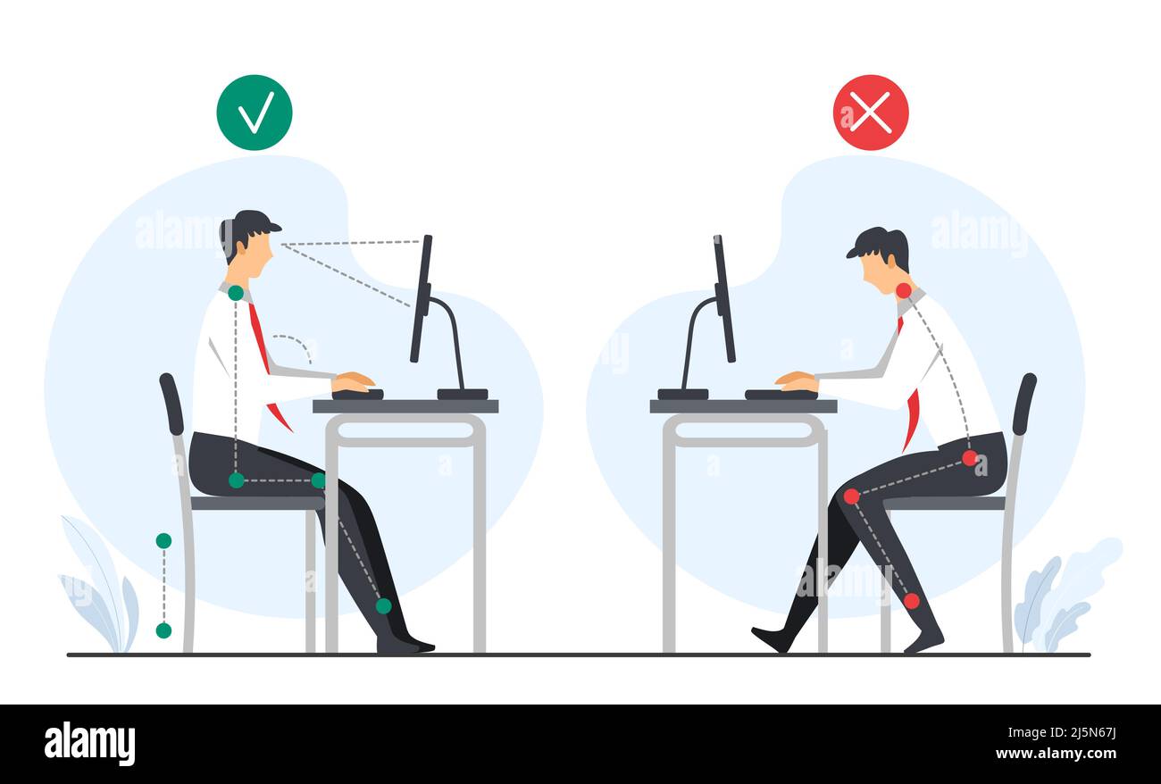 Ergonomics infographic concept Stock Vector Image & Art - Alamy