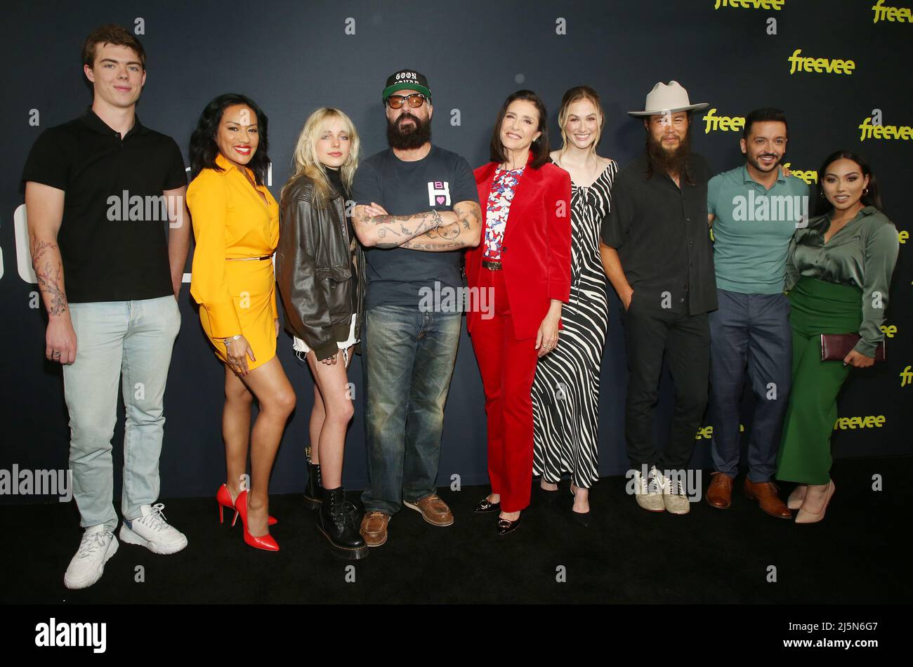 24 April 2022 -West Hollywood, California - Eamonn Welliver, Denise G ...