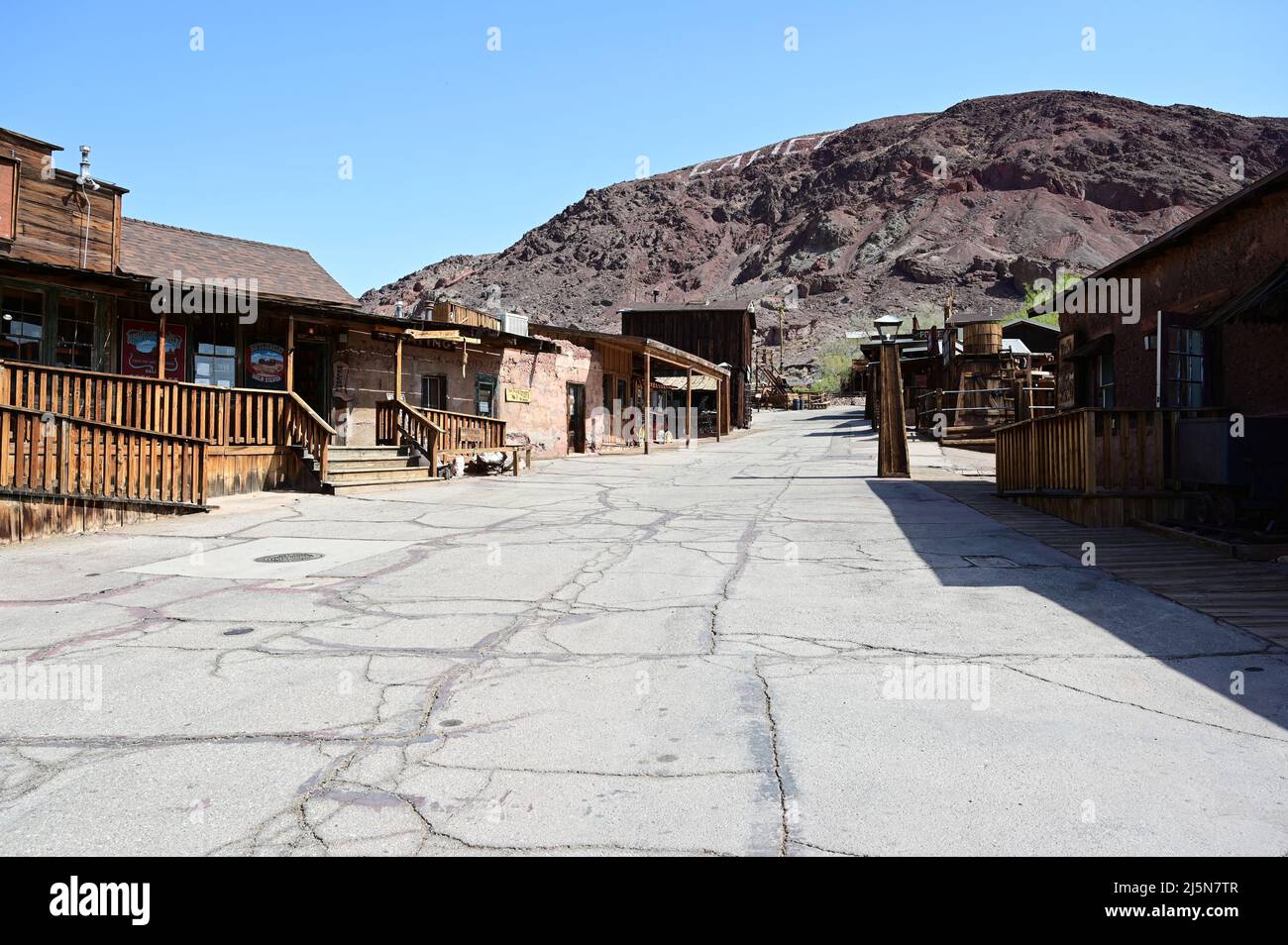 Calico an old silver mining town in California Stock Photo - Alamy