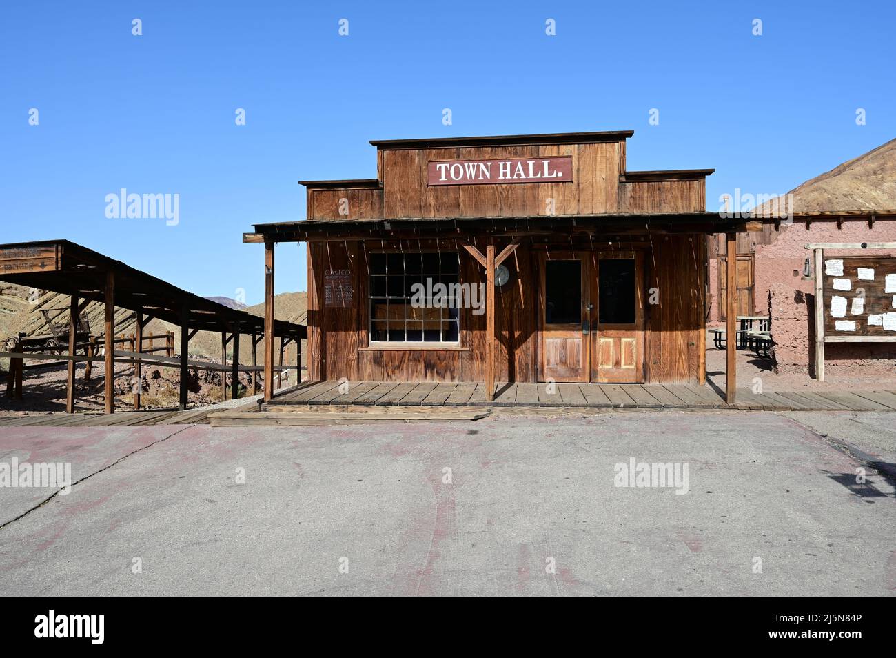 Calico an old silver mining town in California Stock Photo - Alamy