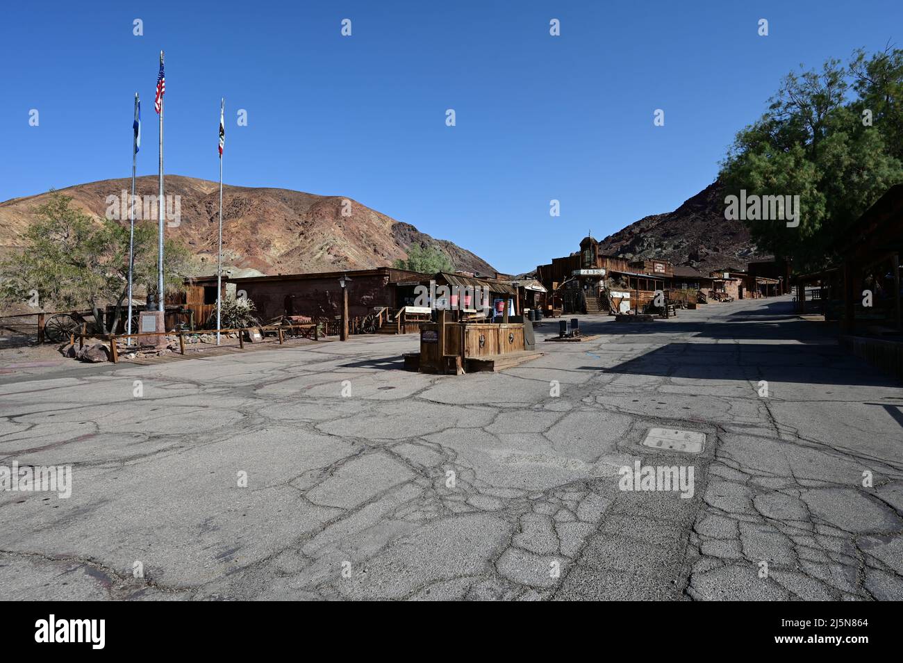 Calico an old silver mining town in California Stock Photo - Alamy