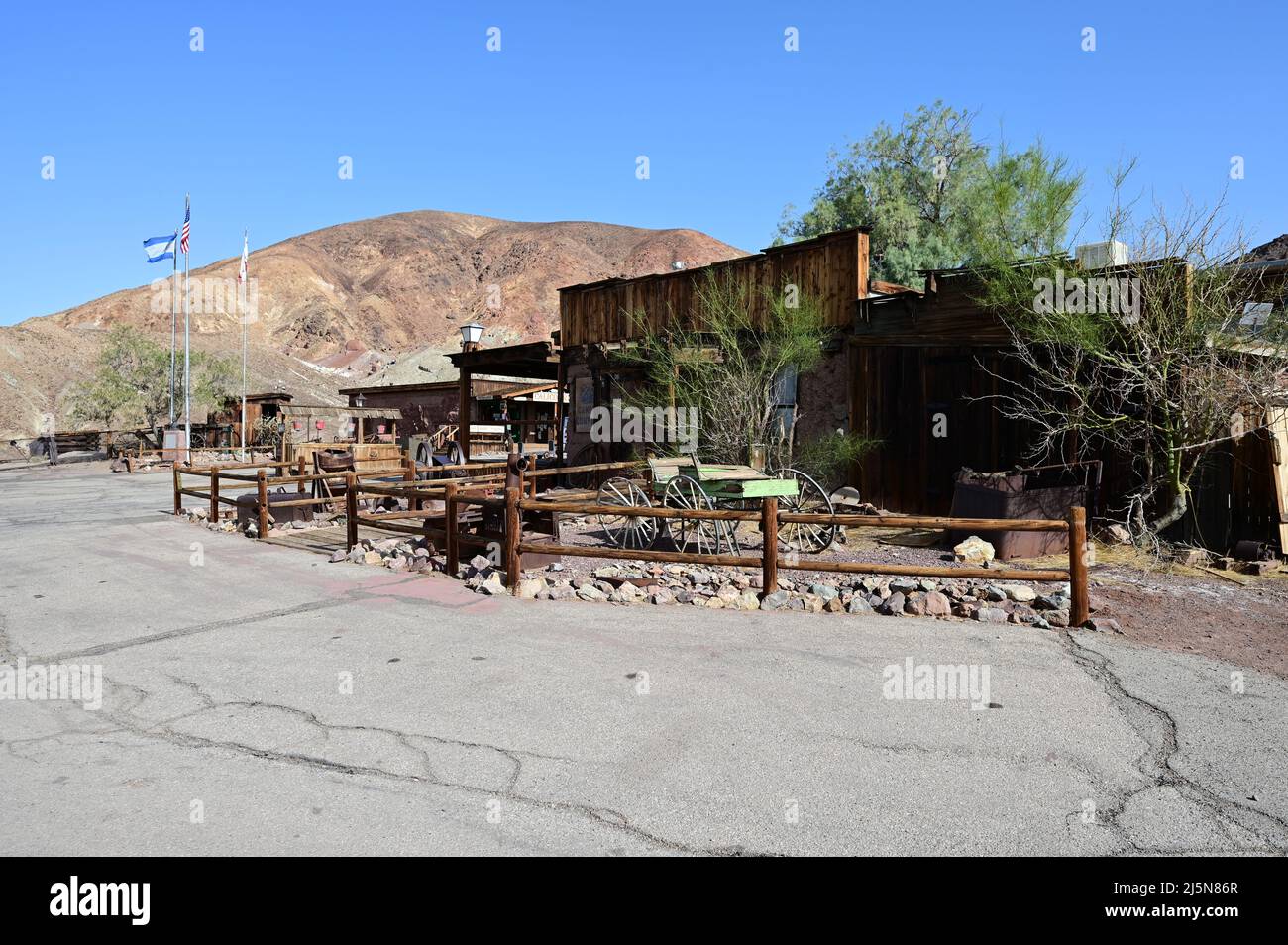 Calico an old silver mining town in California Stock Photo - Alamy