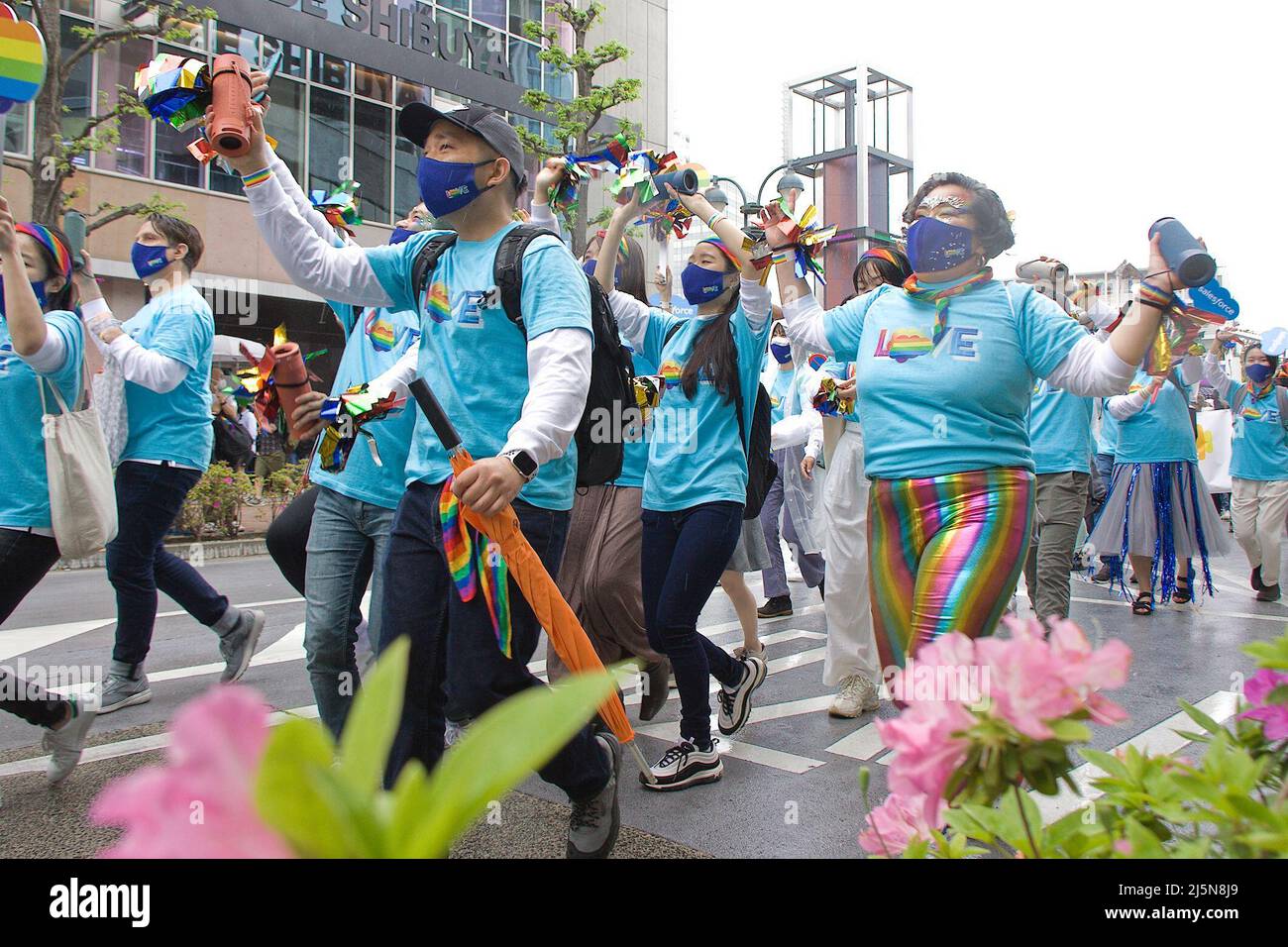 The LGBTQ Tokyo Rainbow Pride 2022 was held over three days culminating ...