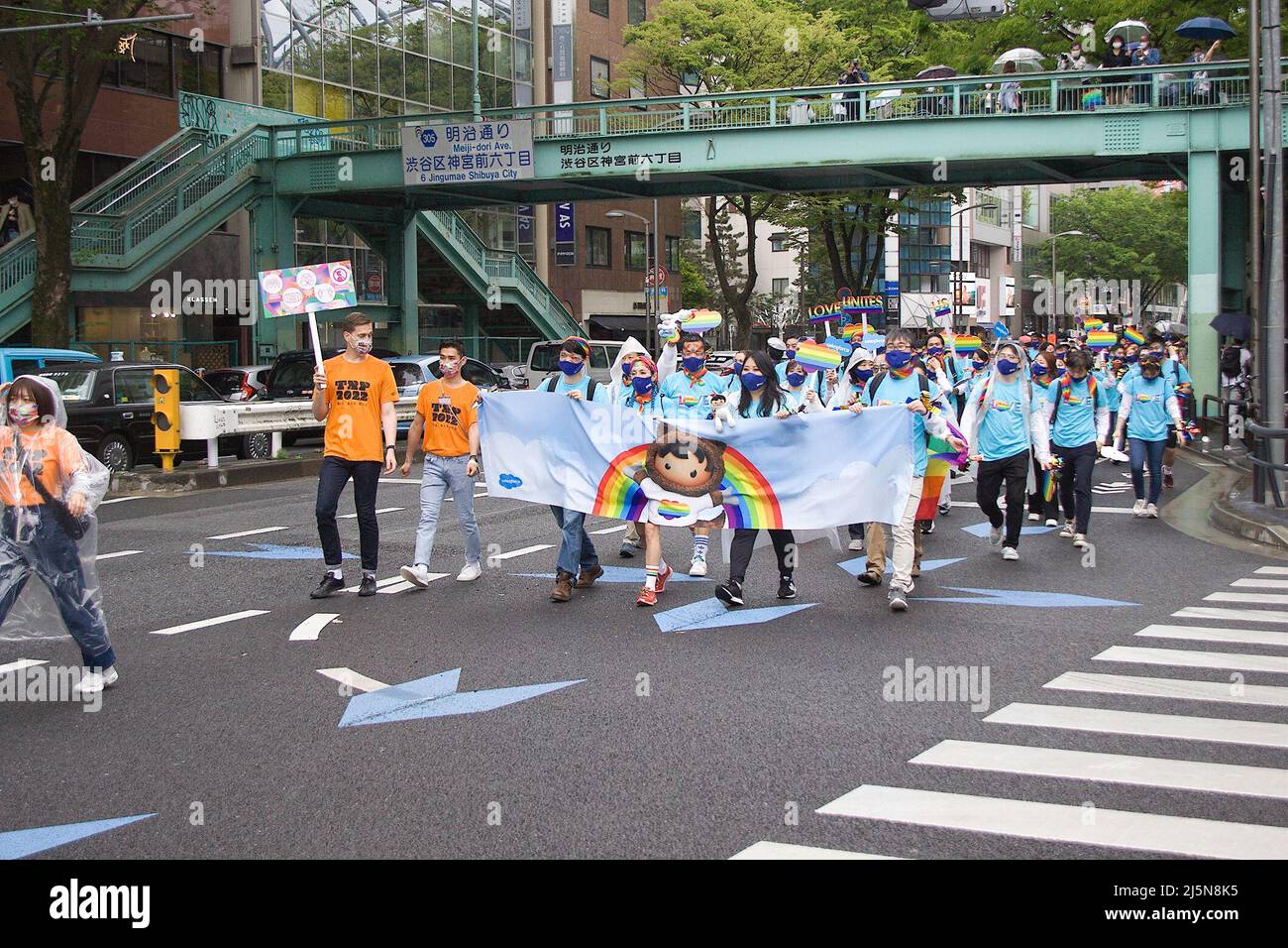 The LGBTQ Tokyo Rainbow Pride 2022 was held over three days culminating ...