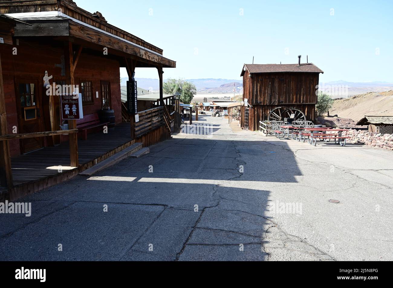 Calico an old silver mining town in California Stock Photo - Alamy
