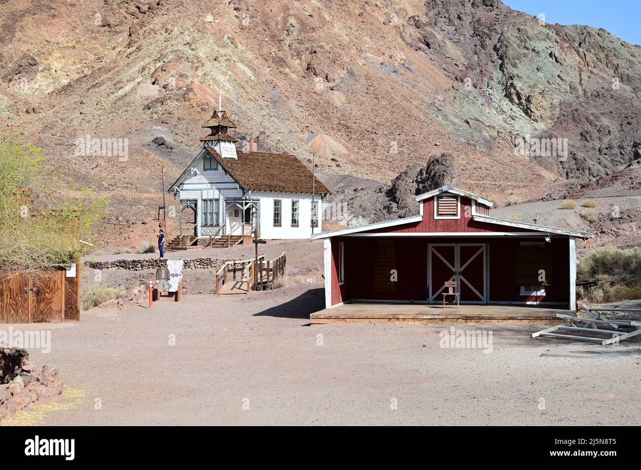 Calico an old silver mining town in California Stock Photo - Alamy