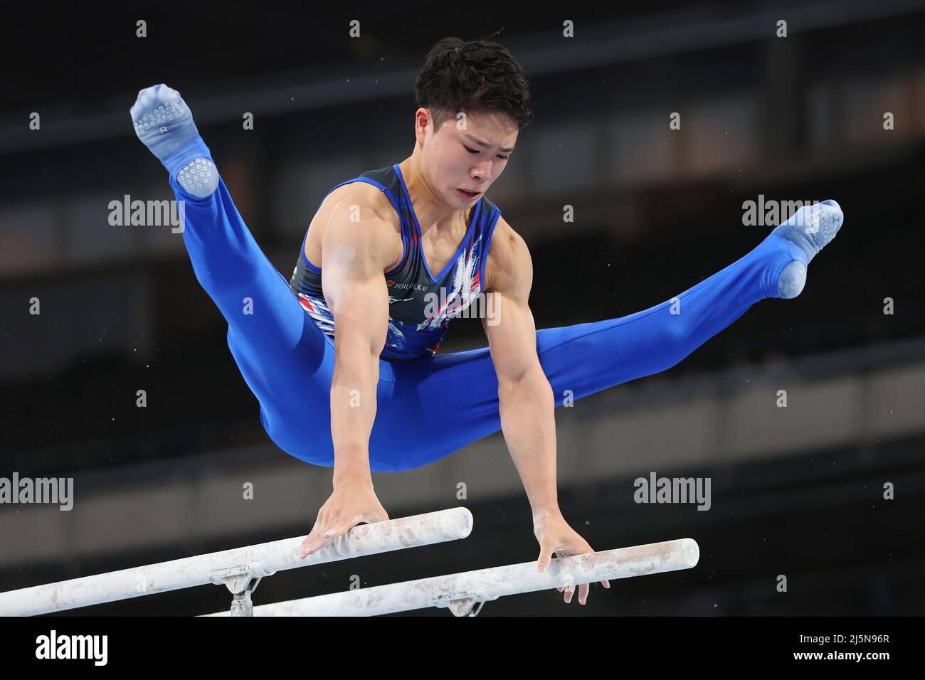 Tokyo Metropolitan Gymnasium, Tokyo, Japan. 22nd Apr, 2022. Shinnosuke ...