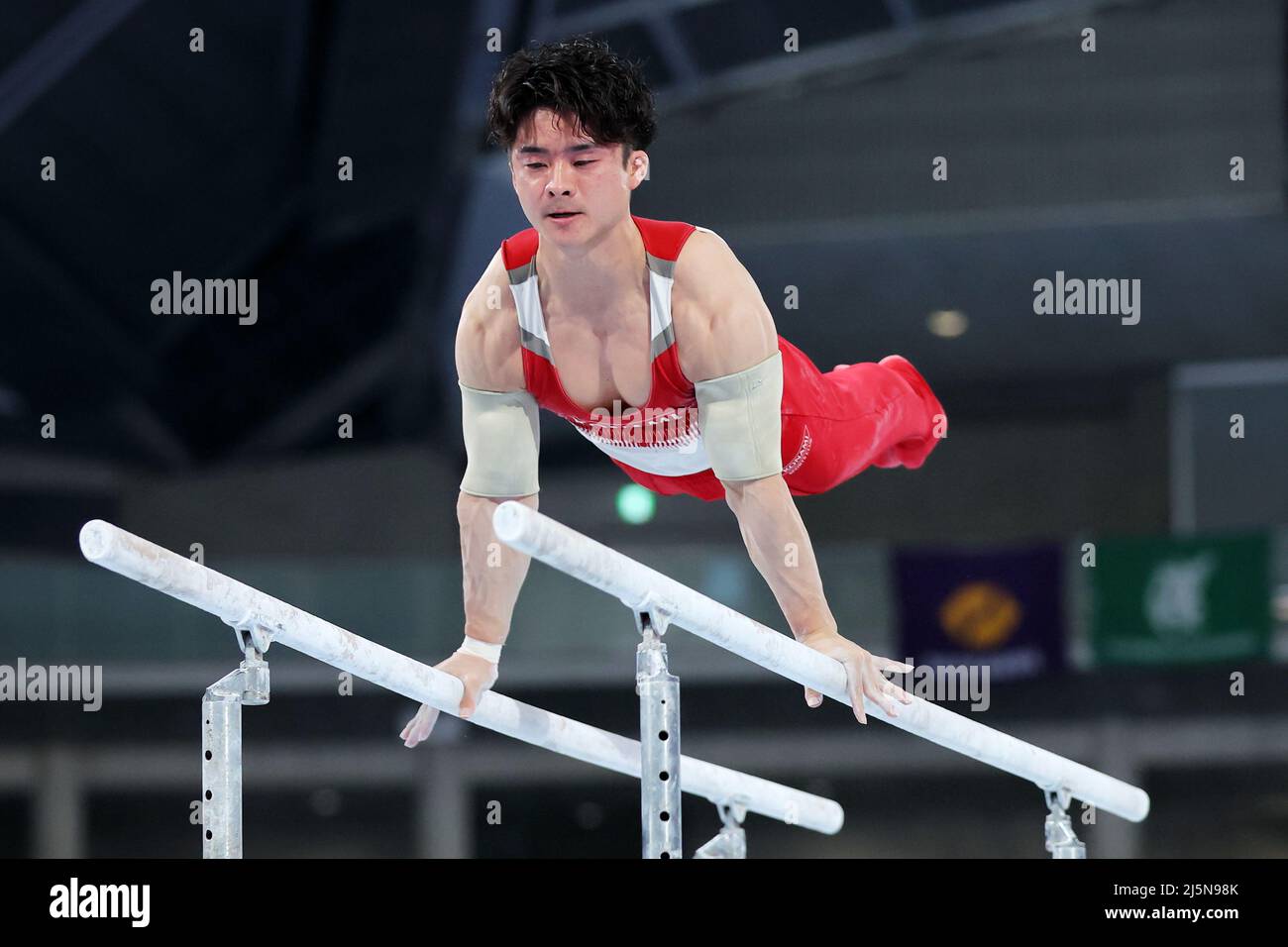 Tokyo, Japan. 24th Apr, 2022. Yuya Kamoto Artistic Gymnastics : The ...