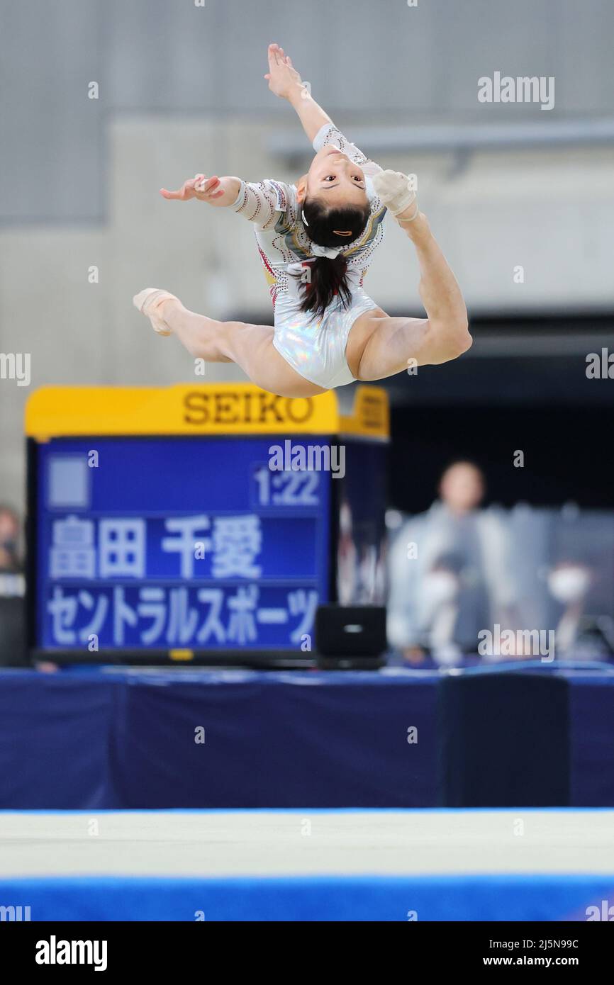 Tokyo, Japan. 23rd Apr, 2022. Chiaki Hatakeda Artistic Gymnastics : The 76th All Japan Artistic ...