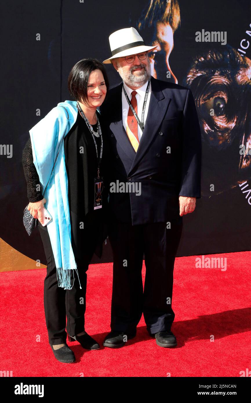 LOS ANGELES - APR 21: Britt Swenson, Rodney Sauer at the ET 40th Anniv ...