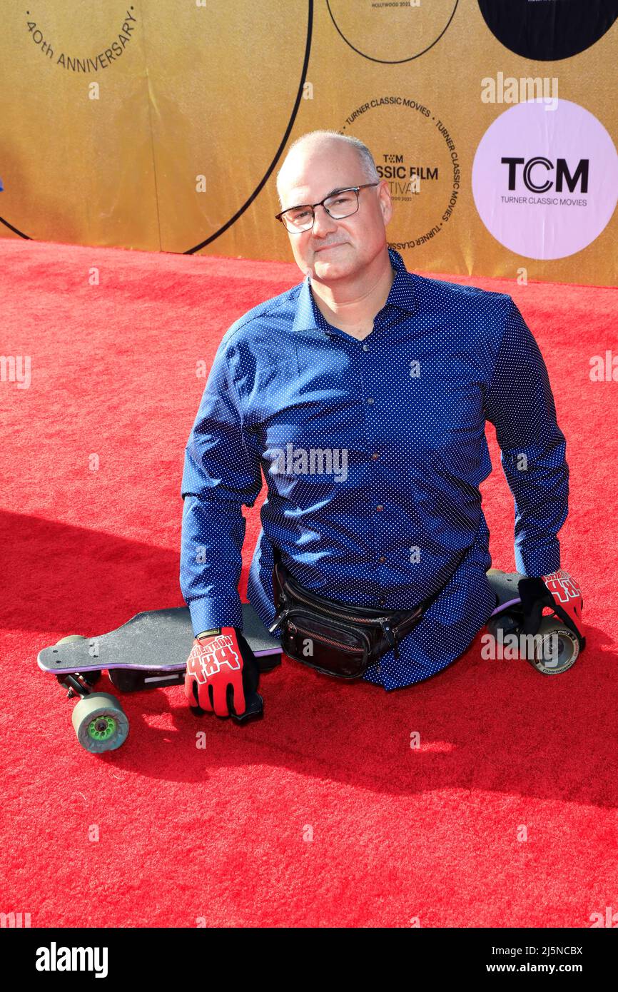 LOS ANGELES - APR 21: Matthew De Meritt at the ET 40th Anniv Screening ...
