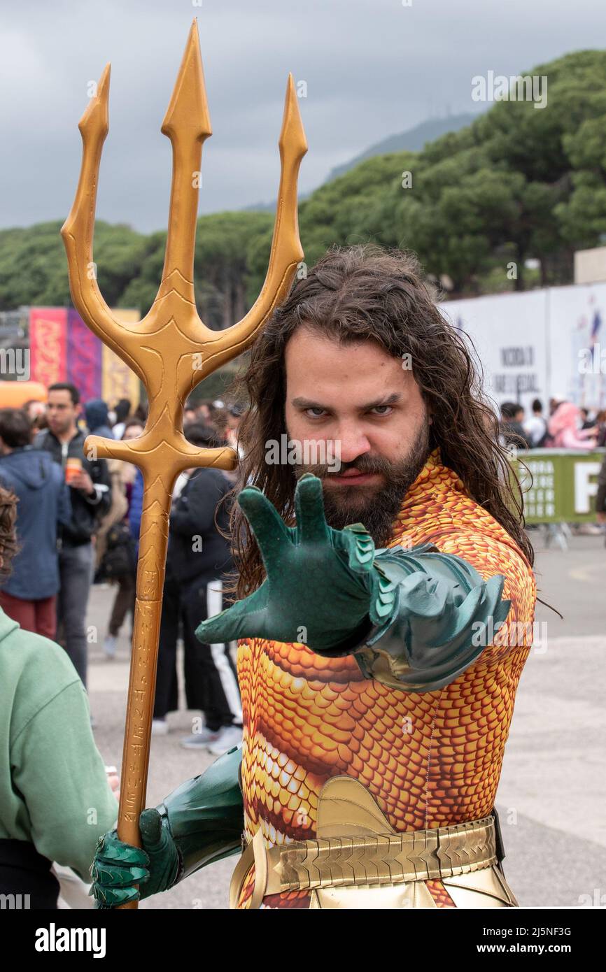Napoli, Italy. 24th Apr, 2022. COMICON 2022 - 22nd edition ...