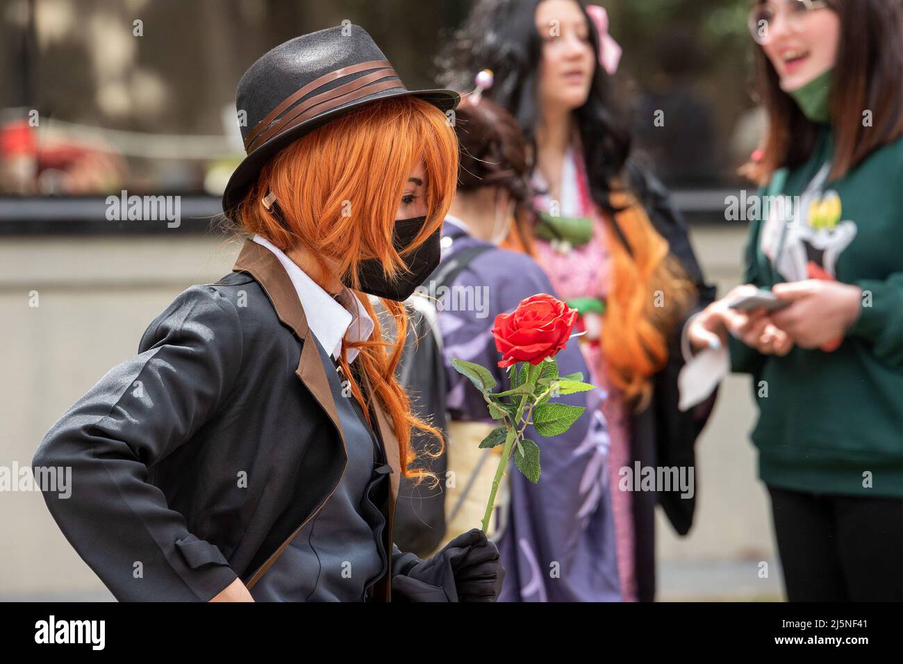 Napoli, Italy. 24th Apr, 2022. COMICON 2022 - 22nd edition ...