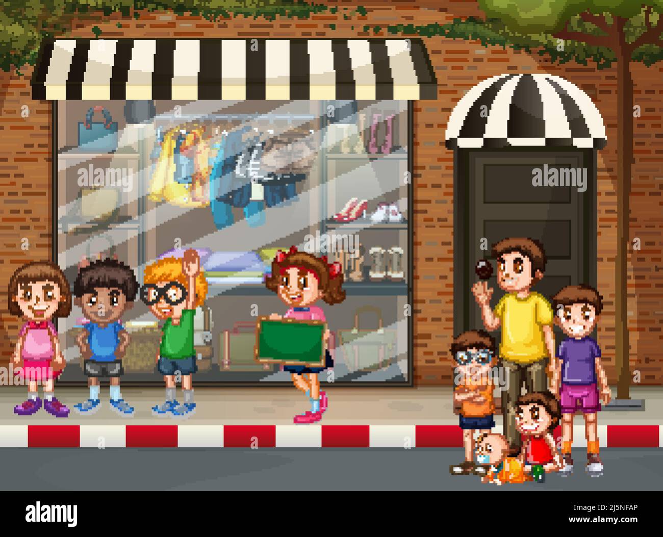 Outdoor sidewalk signs Stock Vector Images - Alamy